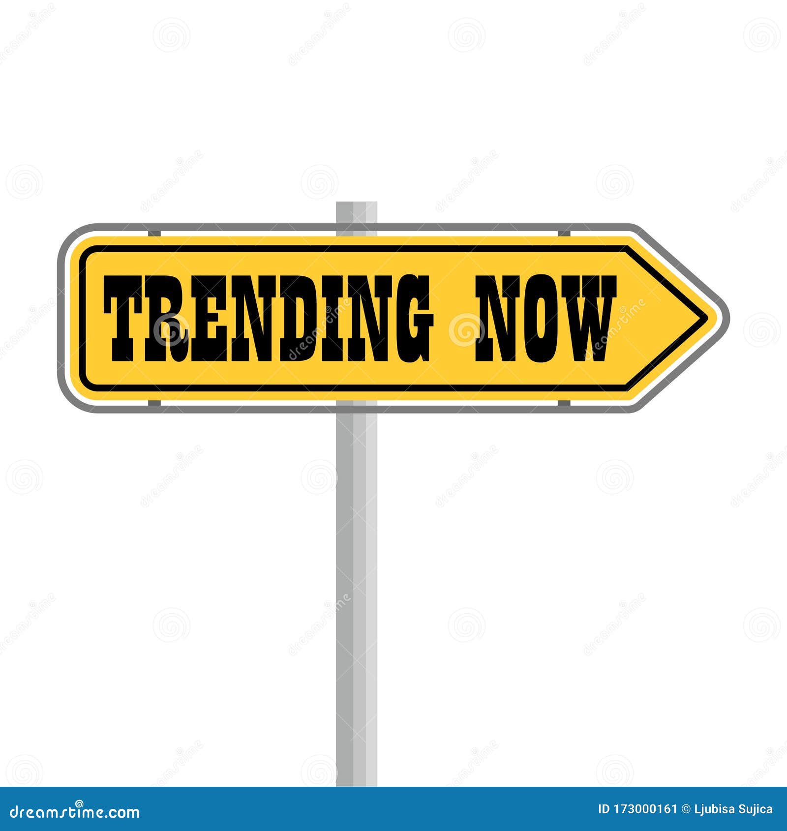 Trending now icon stock vector. Illustration of stamp - 173000161