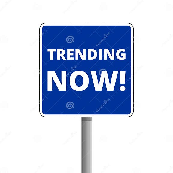 Trending now icon stock vector. Illustration of hash - 173000309