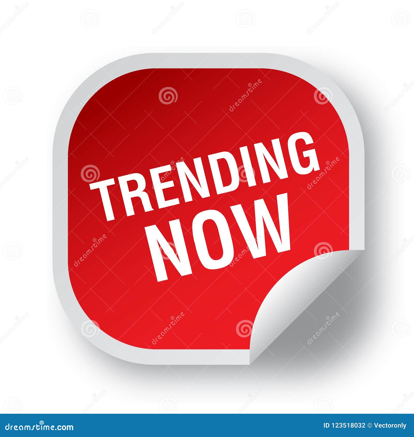 Trending now stock vector. Illustration of business - 123518032