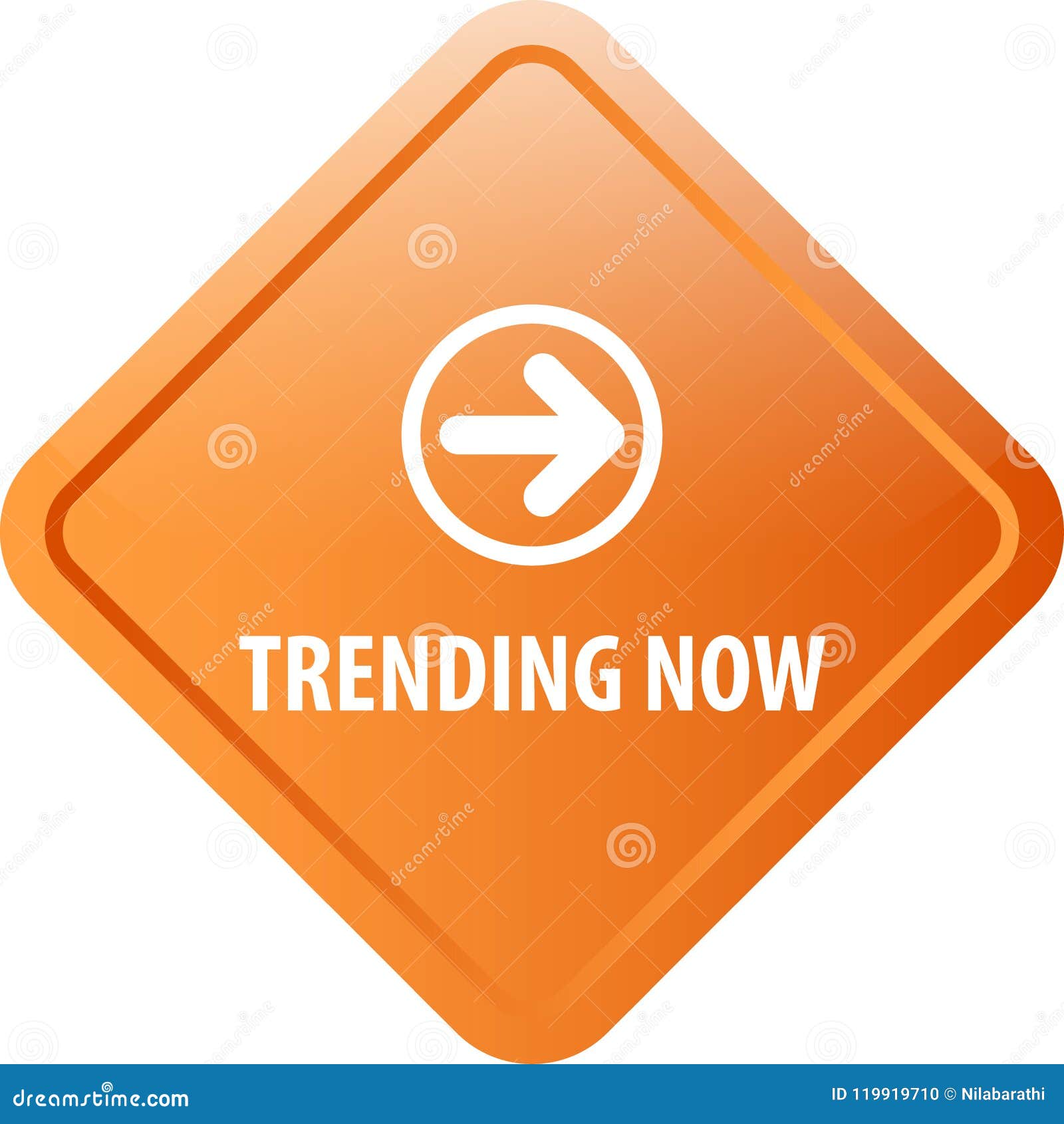 Trending now web button stock illustration. Illustration of design ...