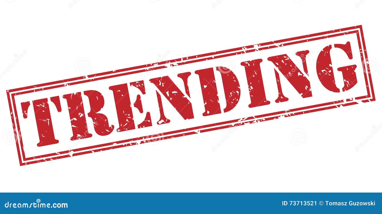 Trending red stamp stock illustration. Illustration of grungy - 73713521