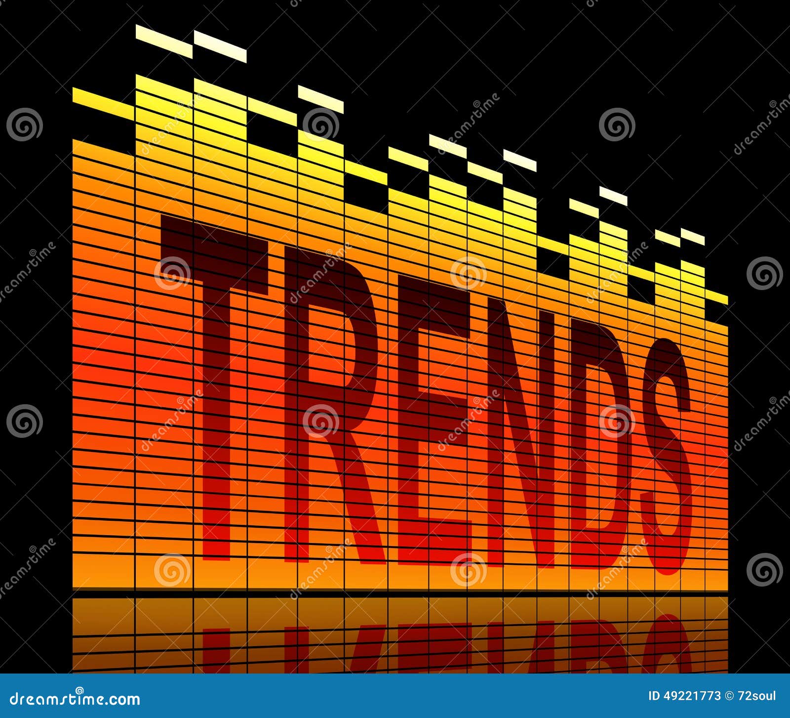 Trends concept. stock illustration. Illustration of market - 49221773