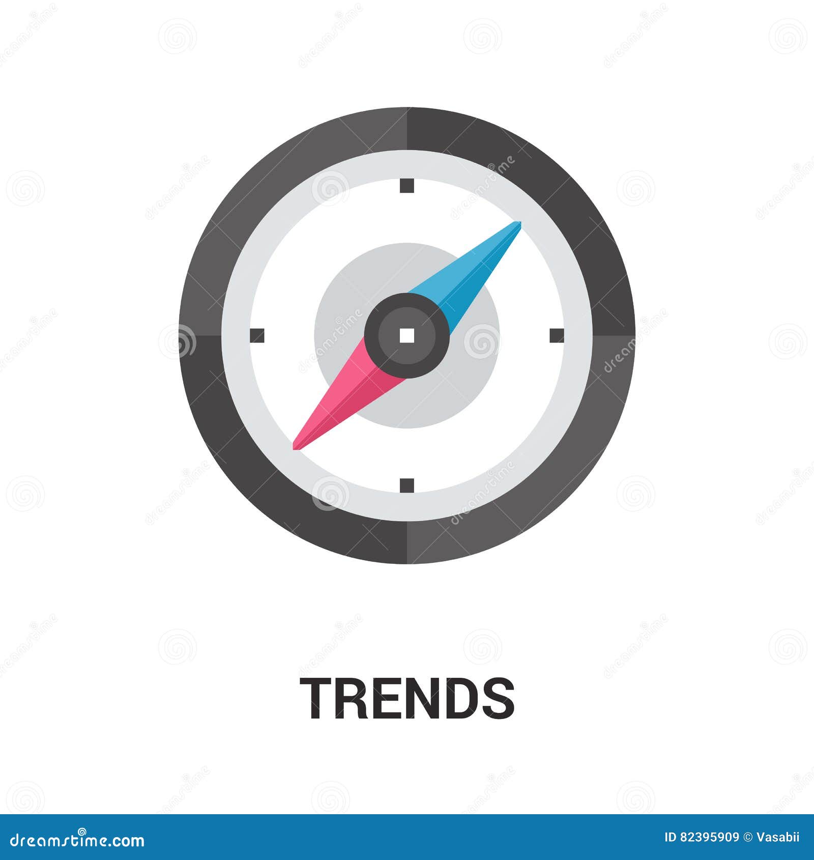 Trends icon concept stock vector. Illustration of management - 82395909