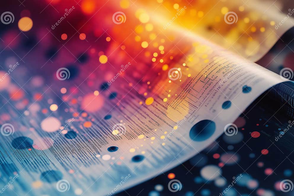 Trends in Medical Journals: Vibrant Data Visualization Graphics Stock ...