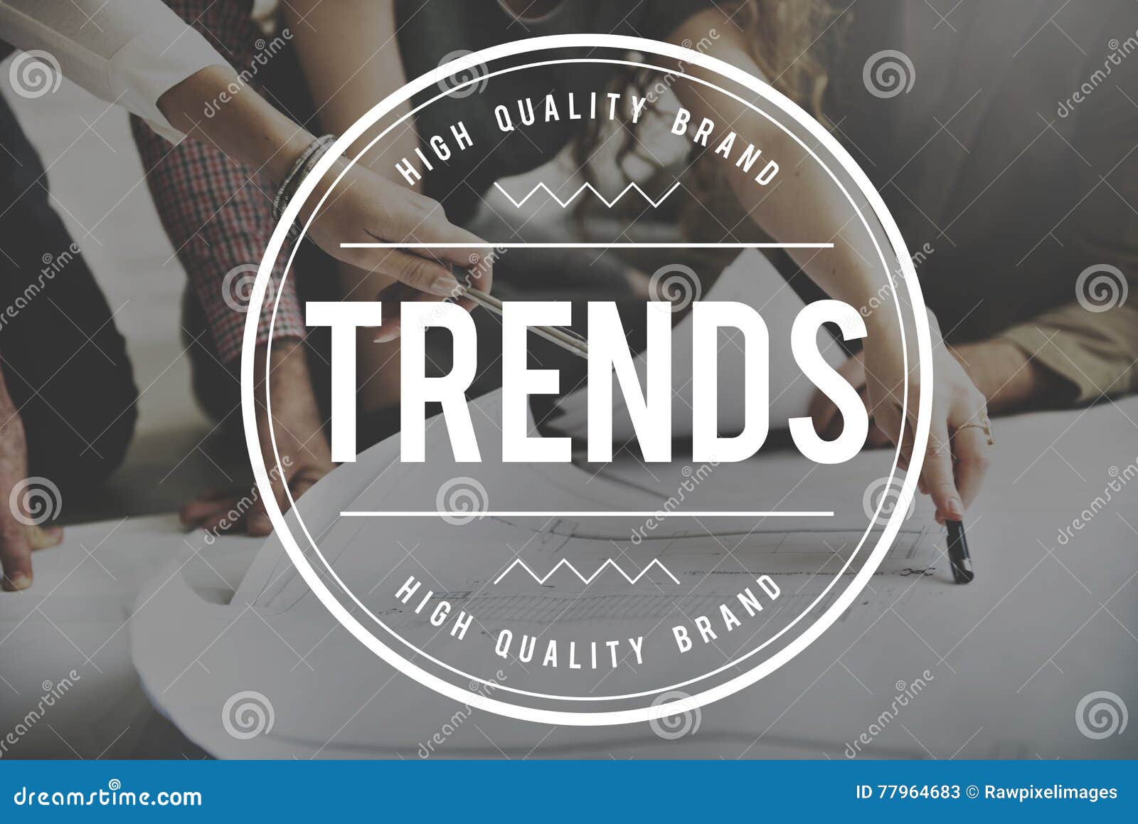 Trends Trendy Design Modern Style Concept Stock Image - Image of stamp ...