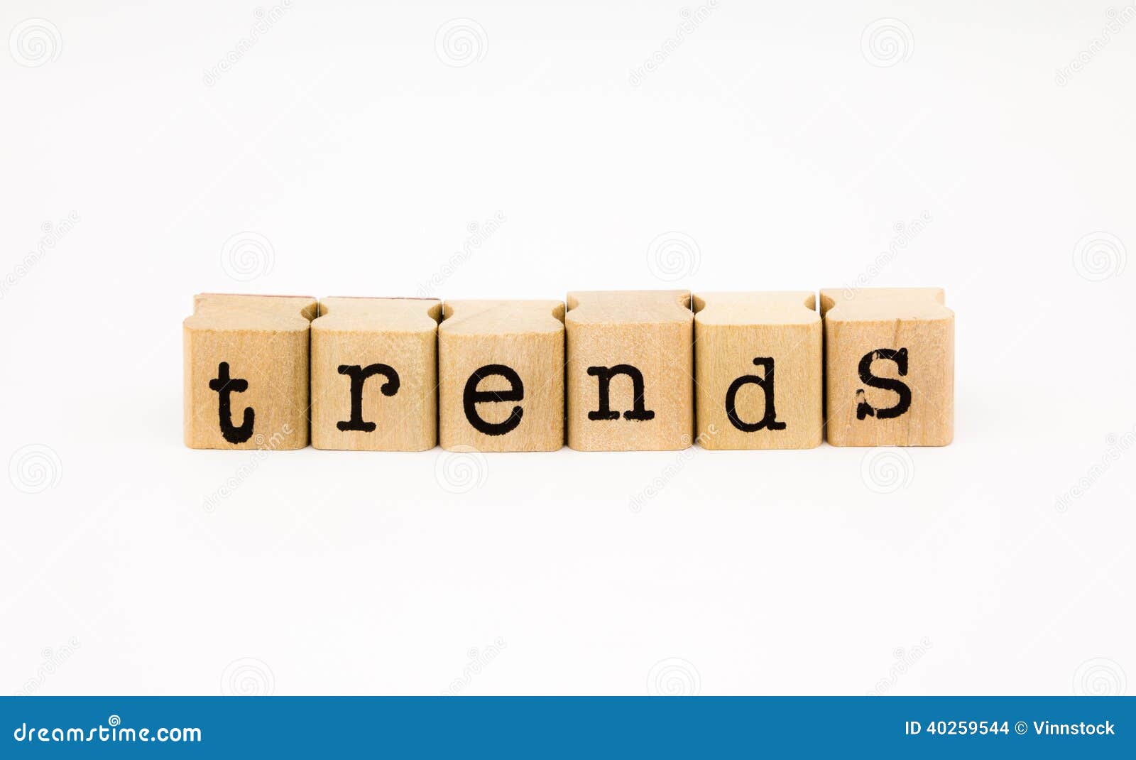 Trends Wording Isolate on White Background Stock Photo - Image of ...