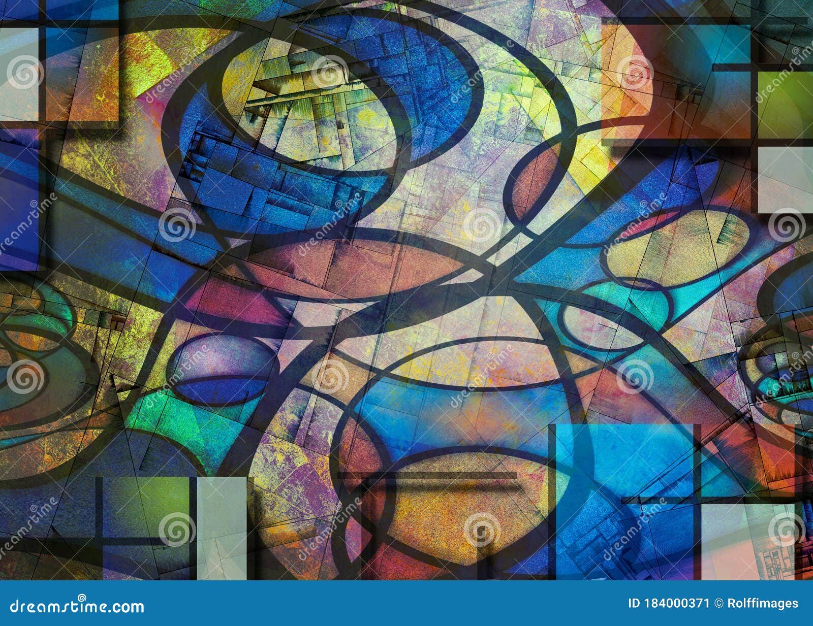 Trendy abstract art stock illustration. Illustration of background ...