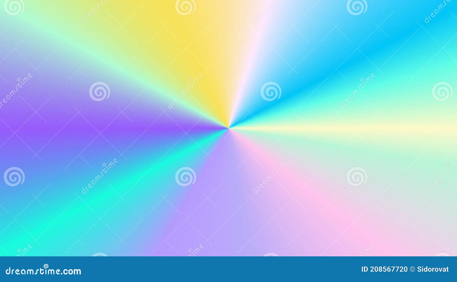Trendy Abstract Holographic Rainbow Background Stock Illustration ...