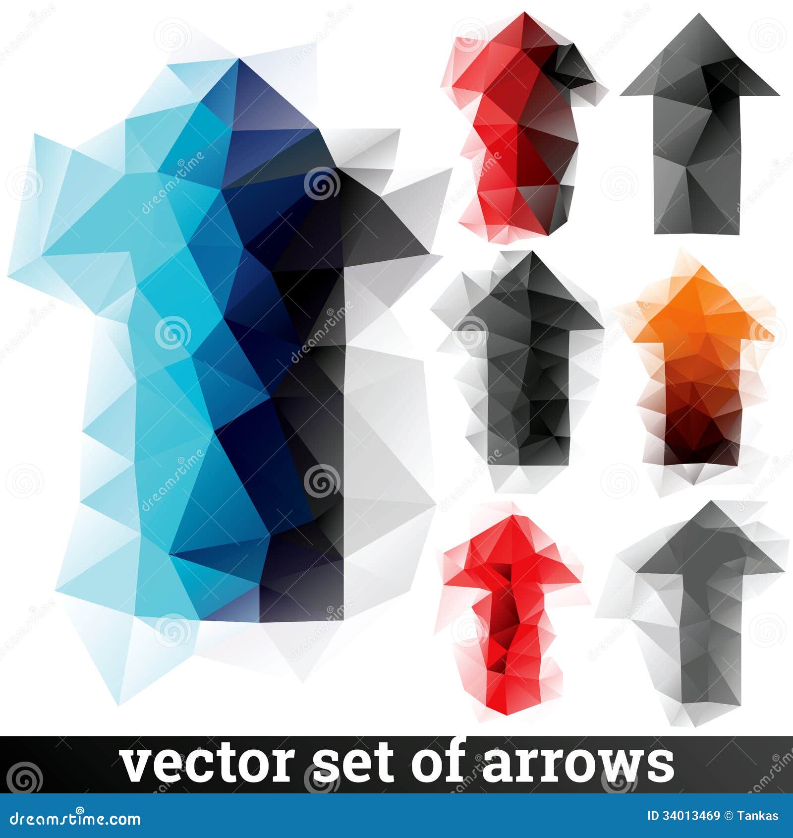 Trendy arrows stock vector. Illustration of transparency - 34013469