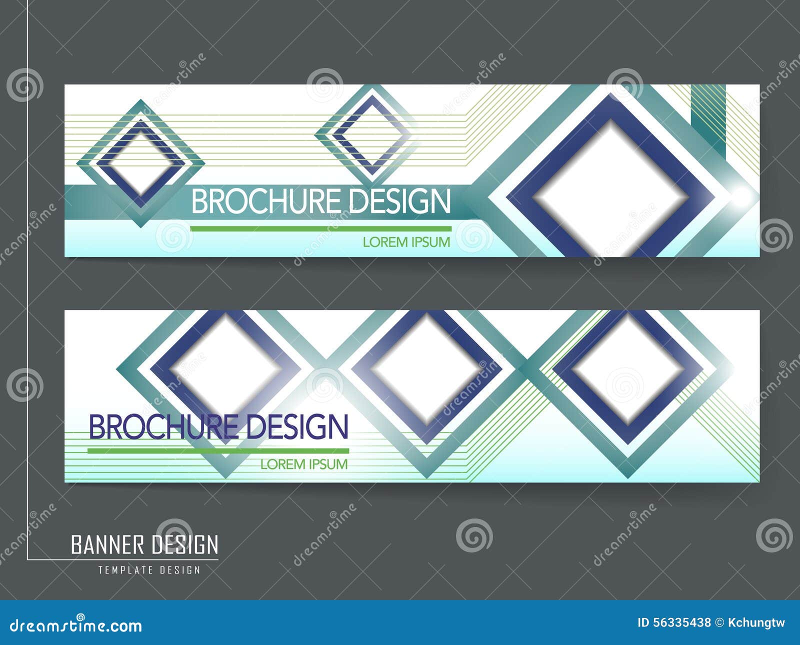 Trendy Banner Template Design Stock Vector - Illustration of geometric ...