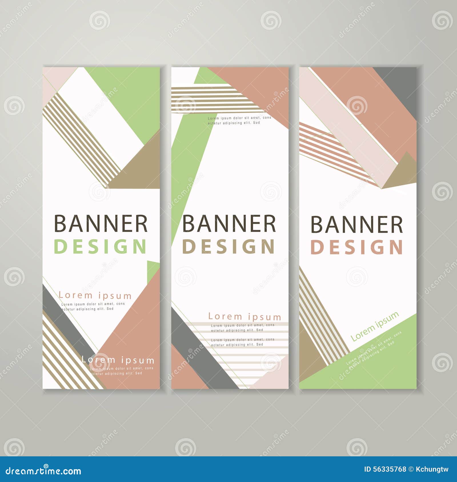 Trendy Banner Template Design Stock Vector - Illustration of background ...