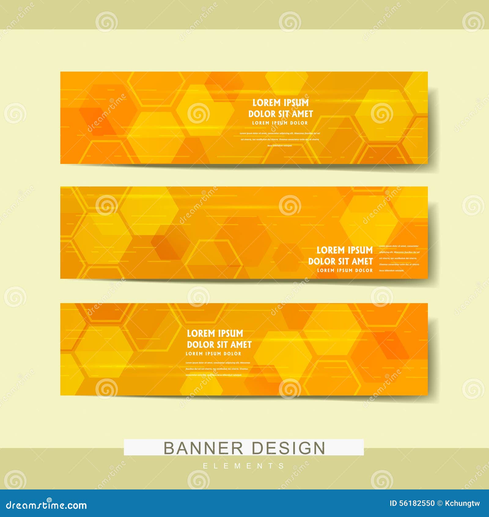 Trendy Banner Template Design Stock Vector - Illustration of branding ...