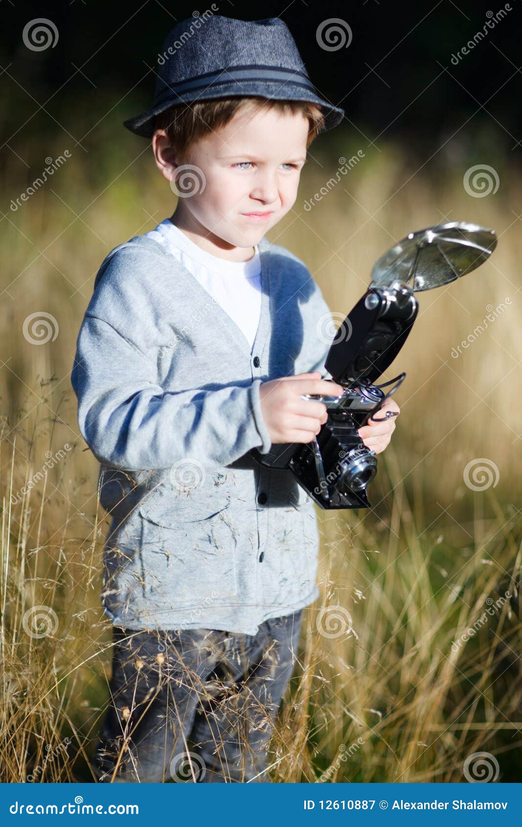 Trendy boy stock image. Image of camera, style, caucasian - 12610887