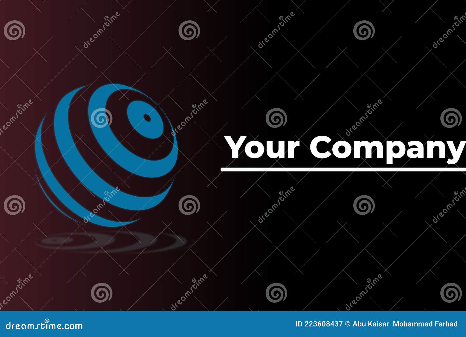 Logo for Multinational Company Stock Vector - Illustration of marketing ...