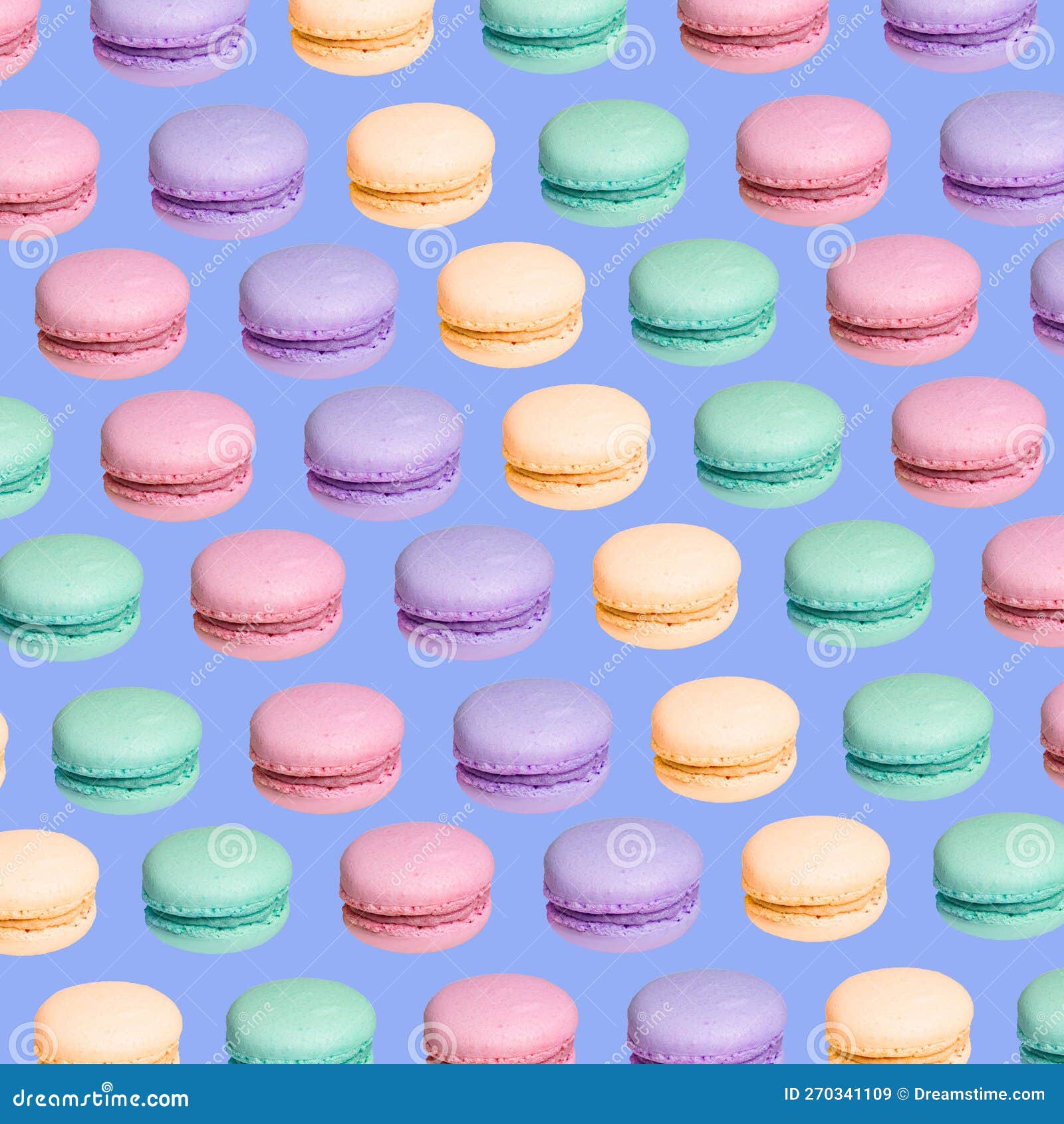 Trendy Colorful Repeating Pattern with Macaron Background. Texture ...