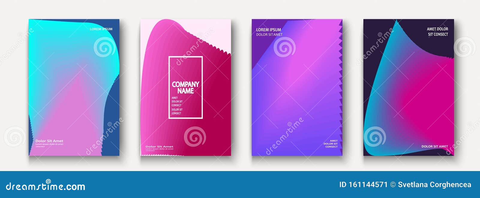 Trendy Cool Minimalist Abstract Modern Covers Design Vector. Dynamic ...