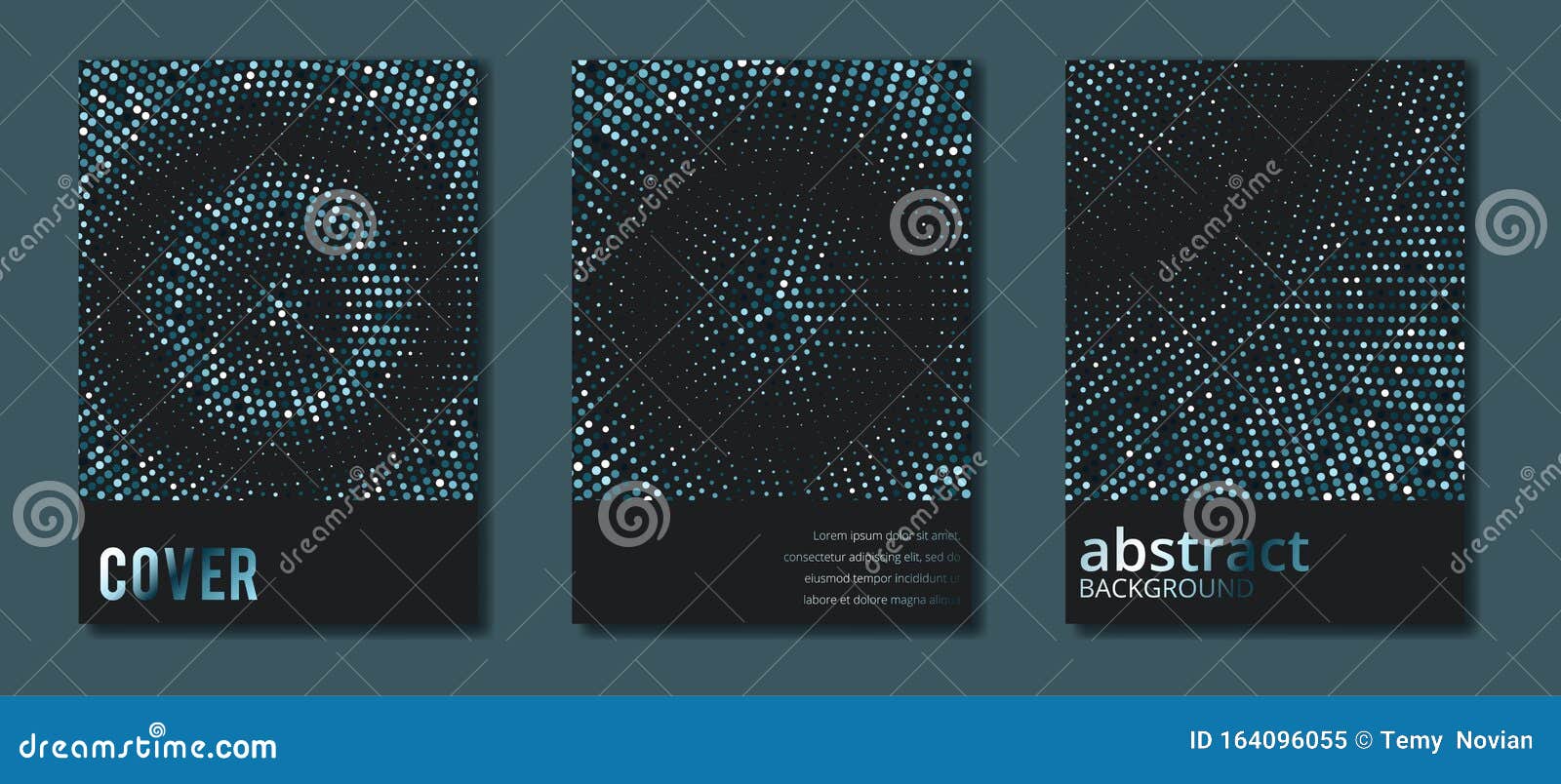 Trendy Cover Design Template Set. Vector Illustration Stock Vector ...