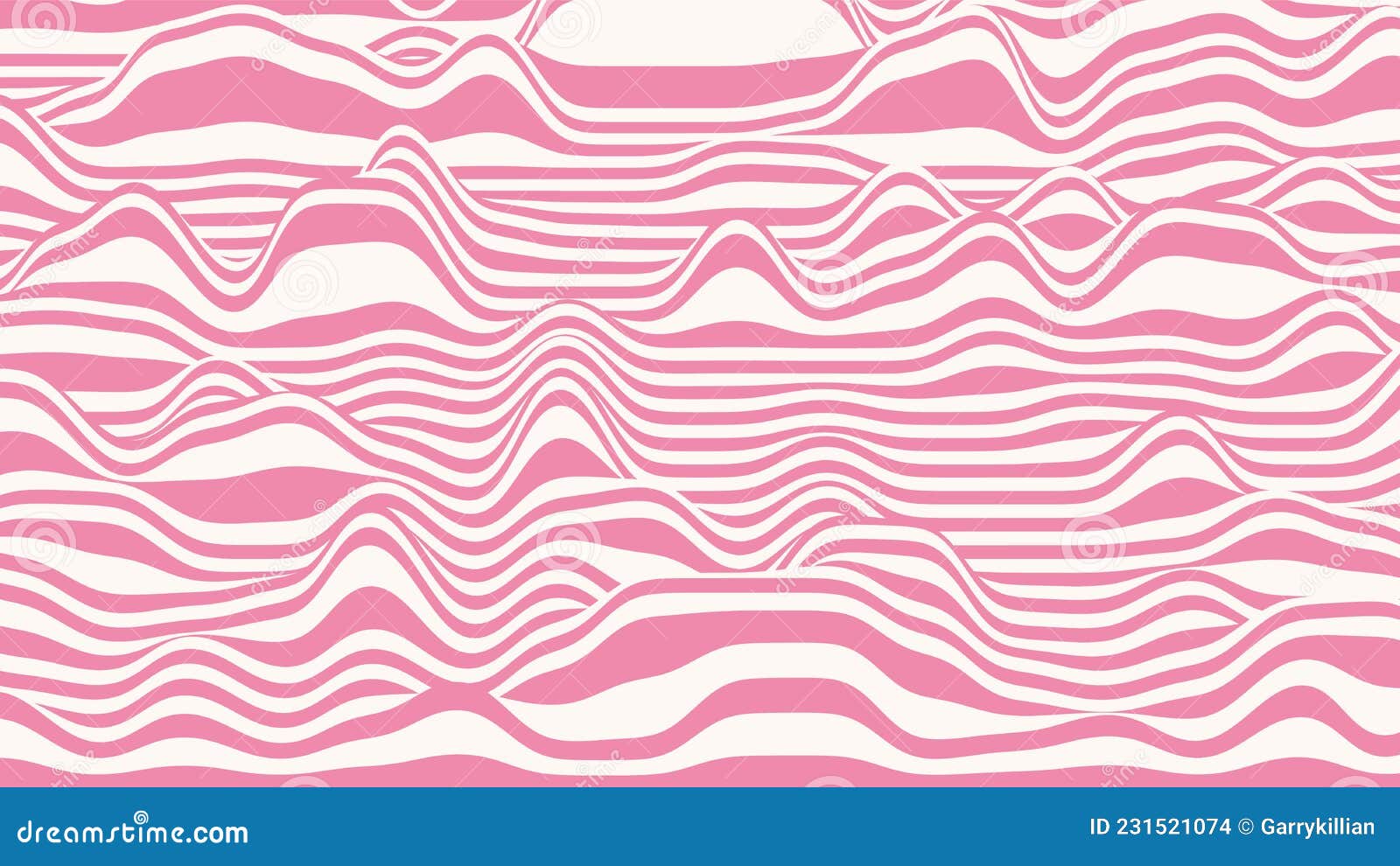 Trendy 3D Lollipop Stripes Distorted Backdrop. Candy Ripple Backdrop ...