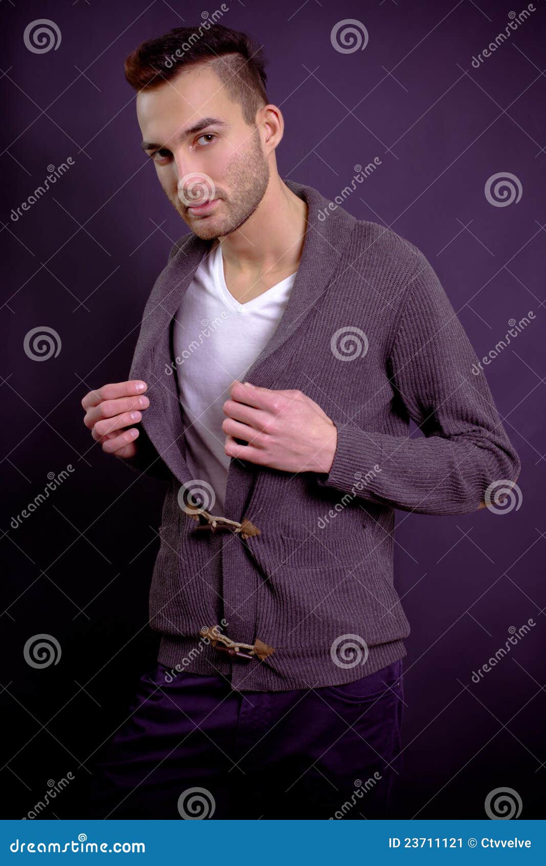 Trendy european man stock image. Image of nice, appearance - 23711121