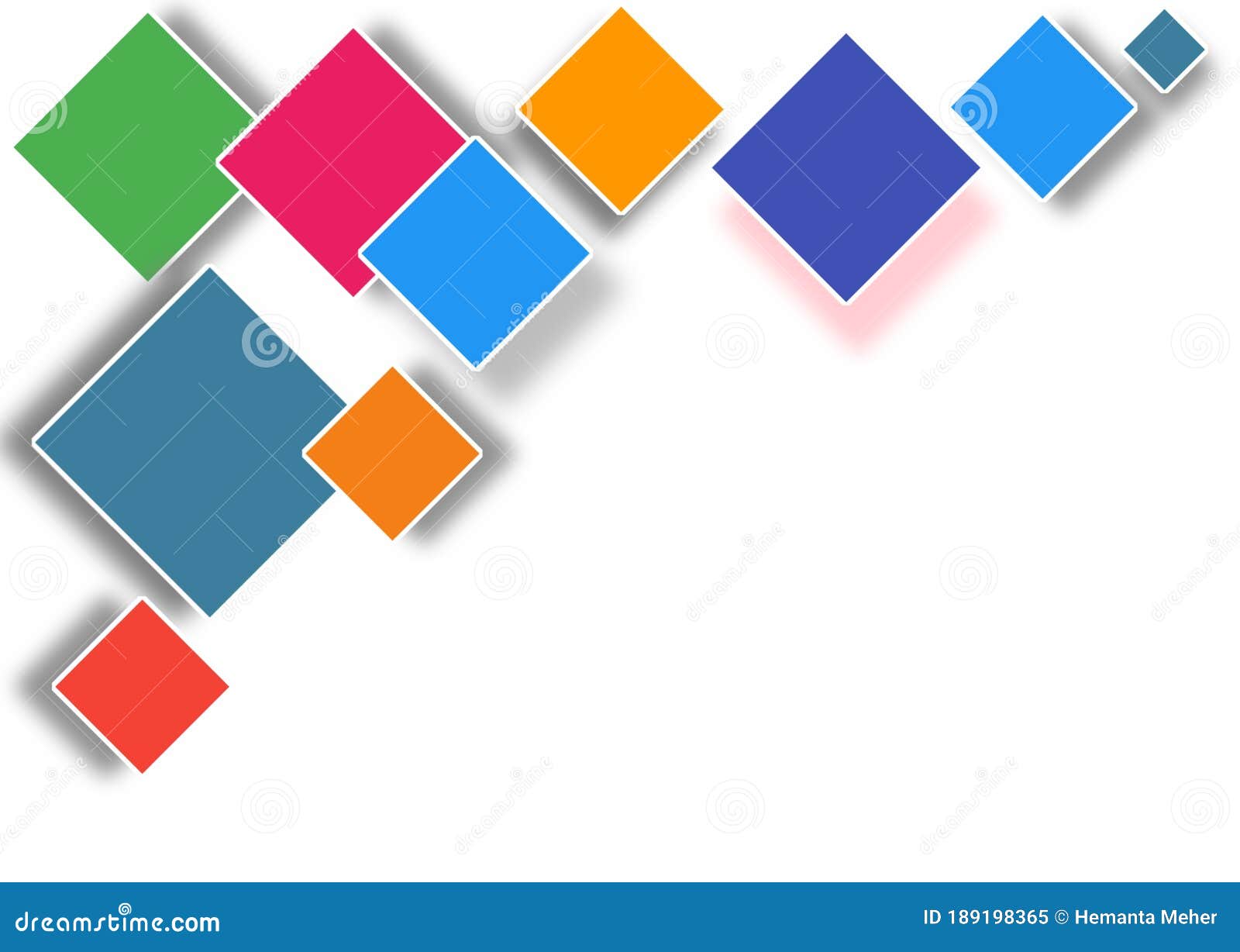 Trendy Flat Shapes Background Wallpaper Stock Illustration ...