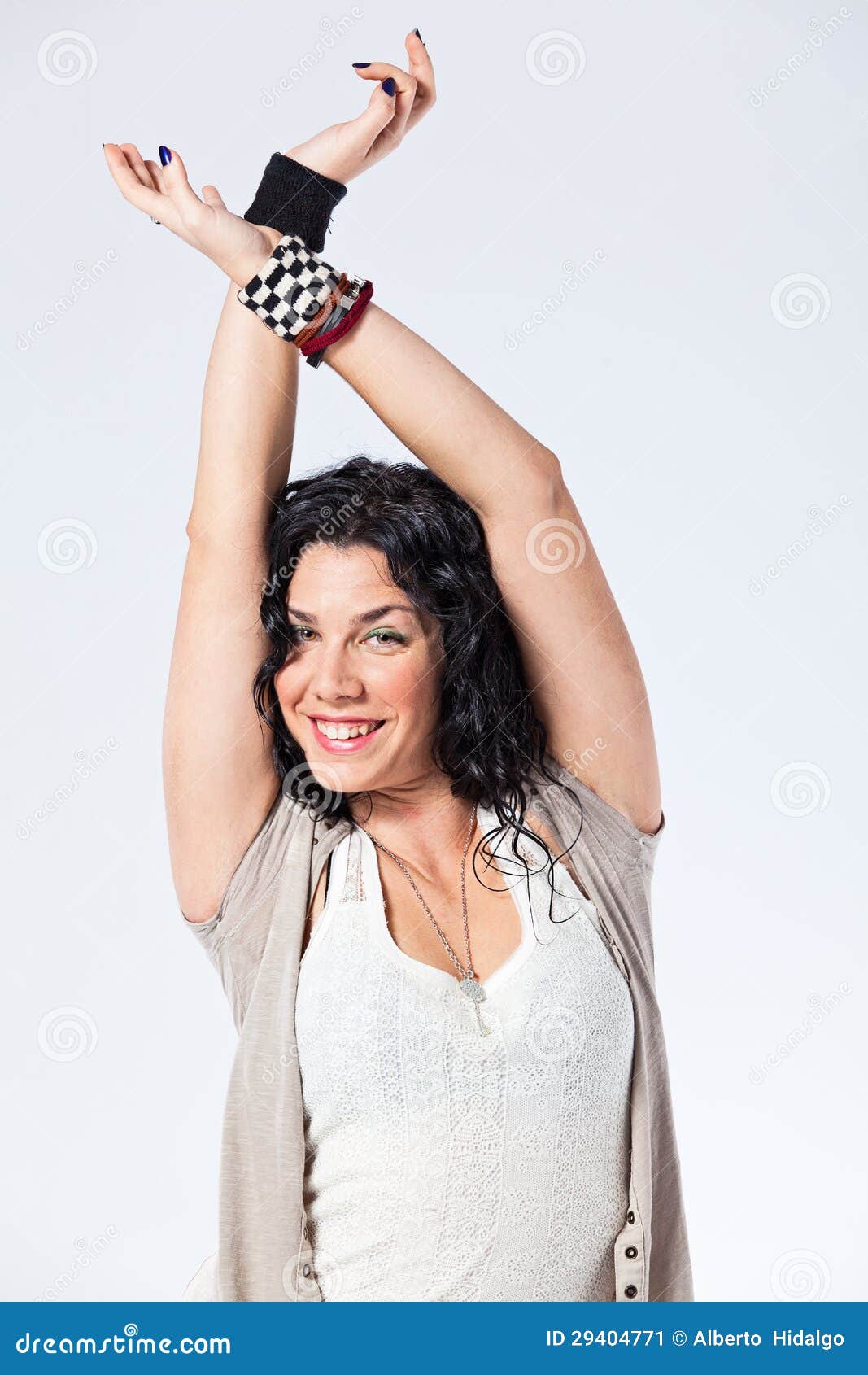 Trendy Funky Girl stock image. Image of attractive, beautiful - 29404771