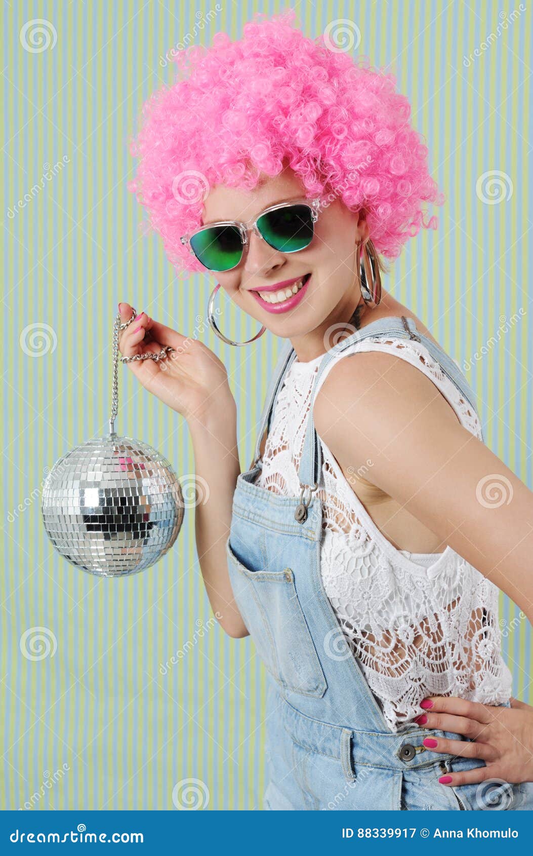 Trendy funky girl stock image. Image of vertical, funky - 88339917