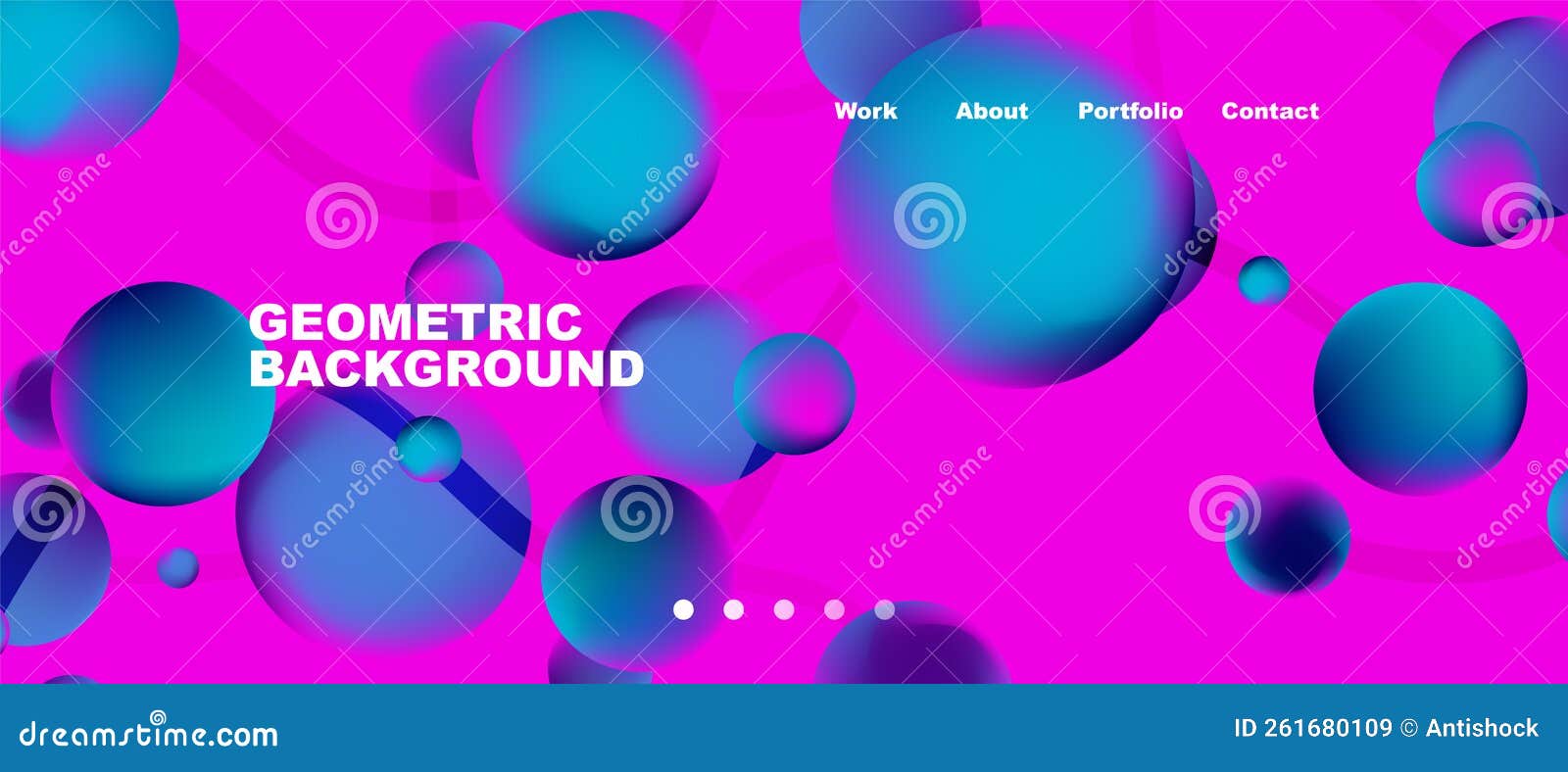 Trendy Geometric Background Design Template Stock Vector - Illustration ...