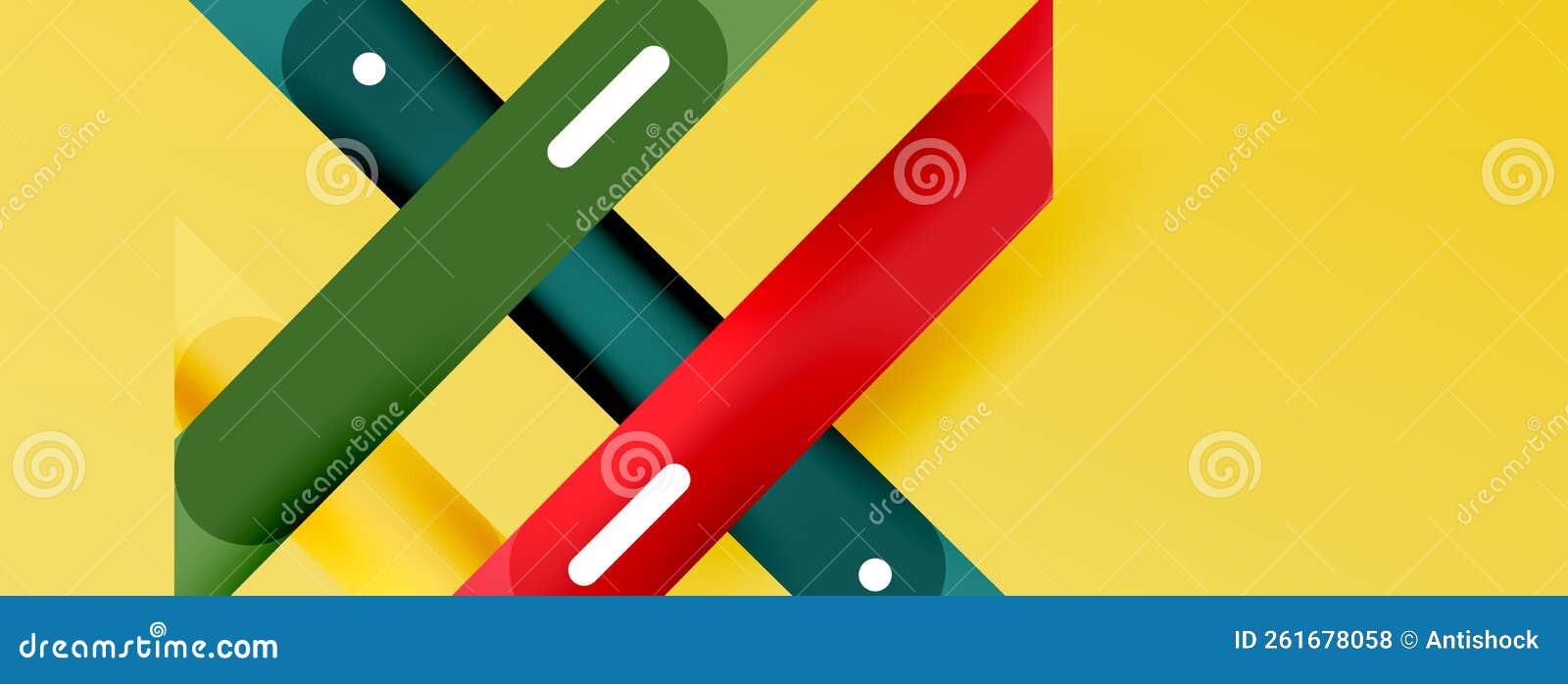 Trendy Geometric Background Design Template Stock Vector - Illustration ...