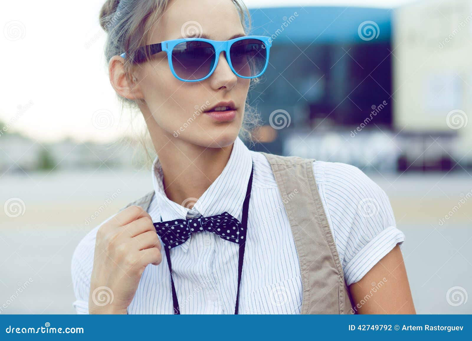Trendy girl face stock photo. Image of lady, photographer - 42749792