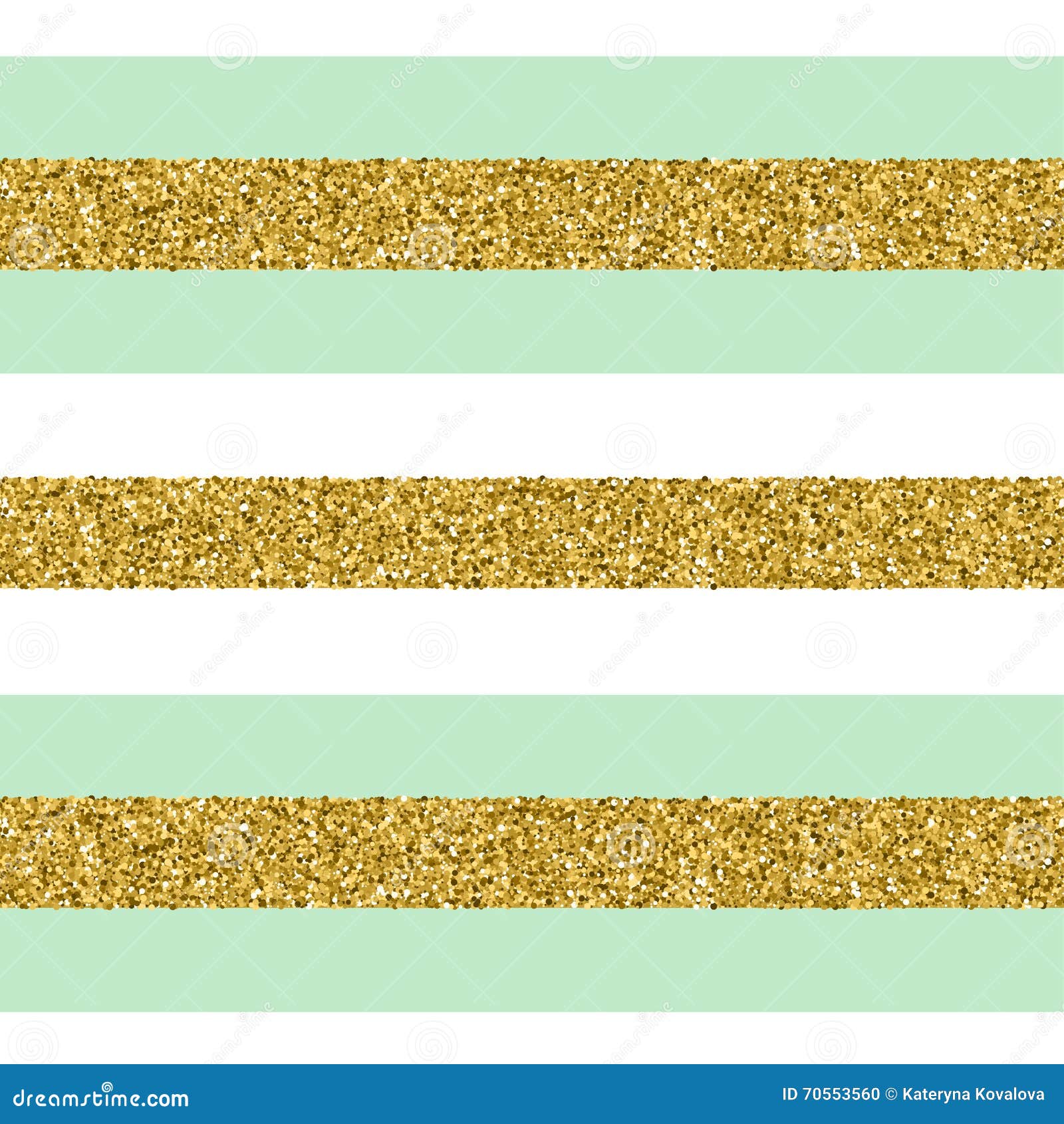Trendy Gold Strip Vector Seamless Pattern. Stock Vector - Illustration ...