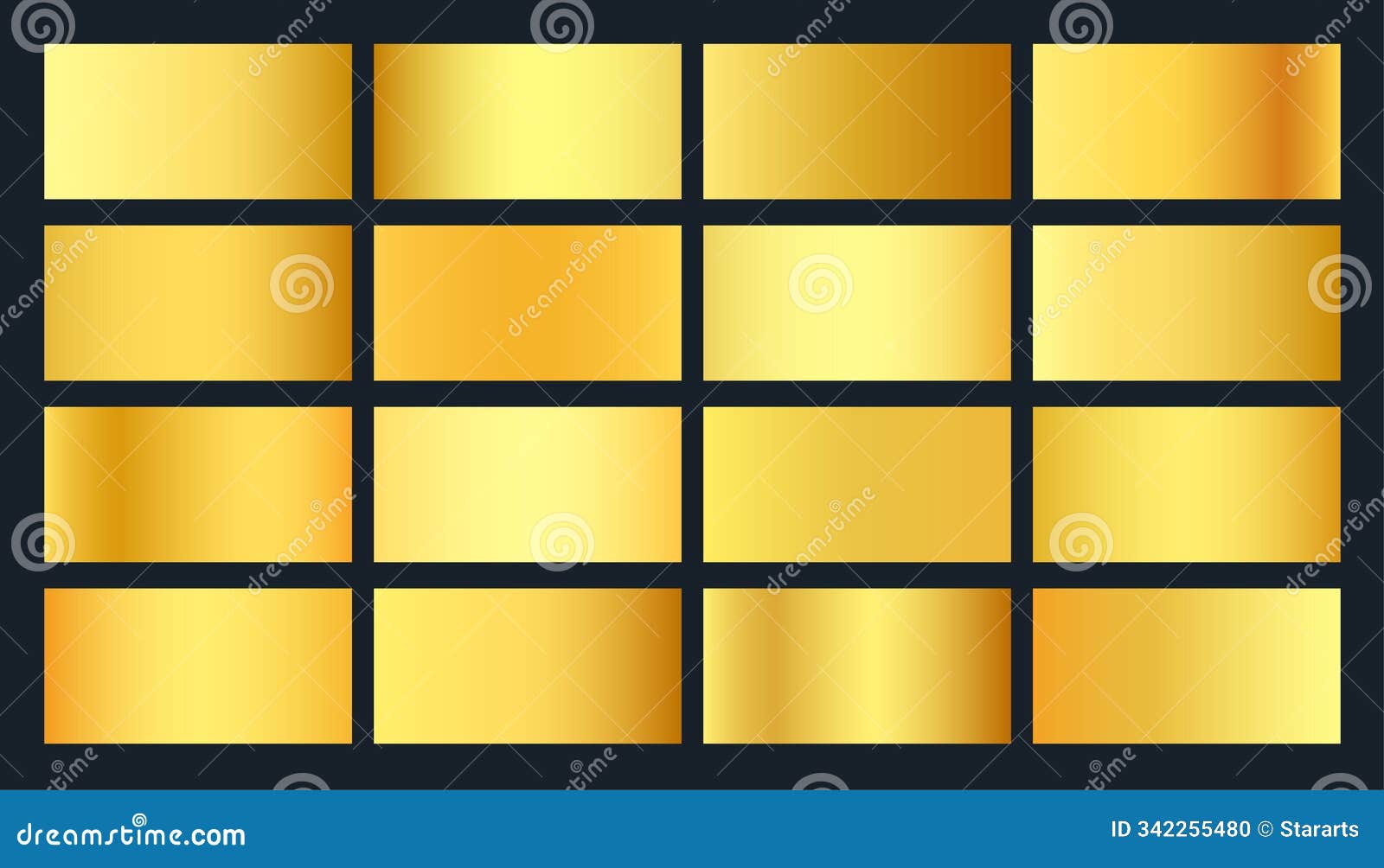 Trendy Golden Multipurpose Infographic Vector Template With Gold ...