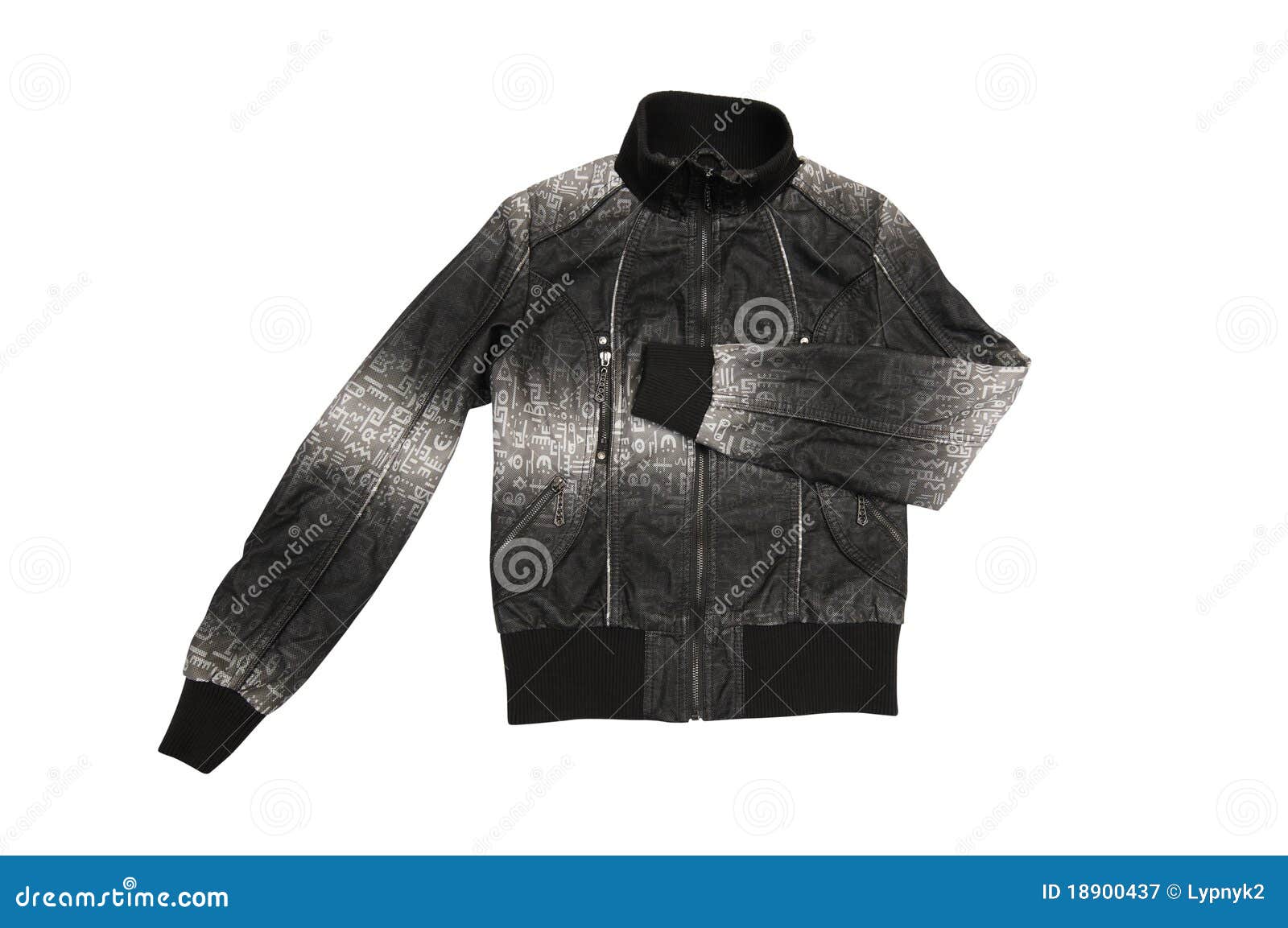 Trendy gray jacket. stock image. Image of elegant, grey - 18900437