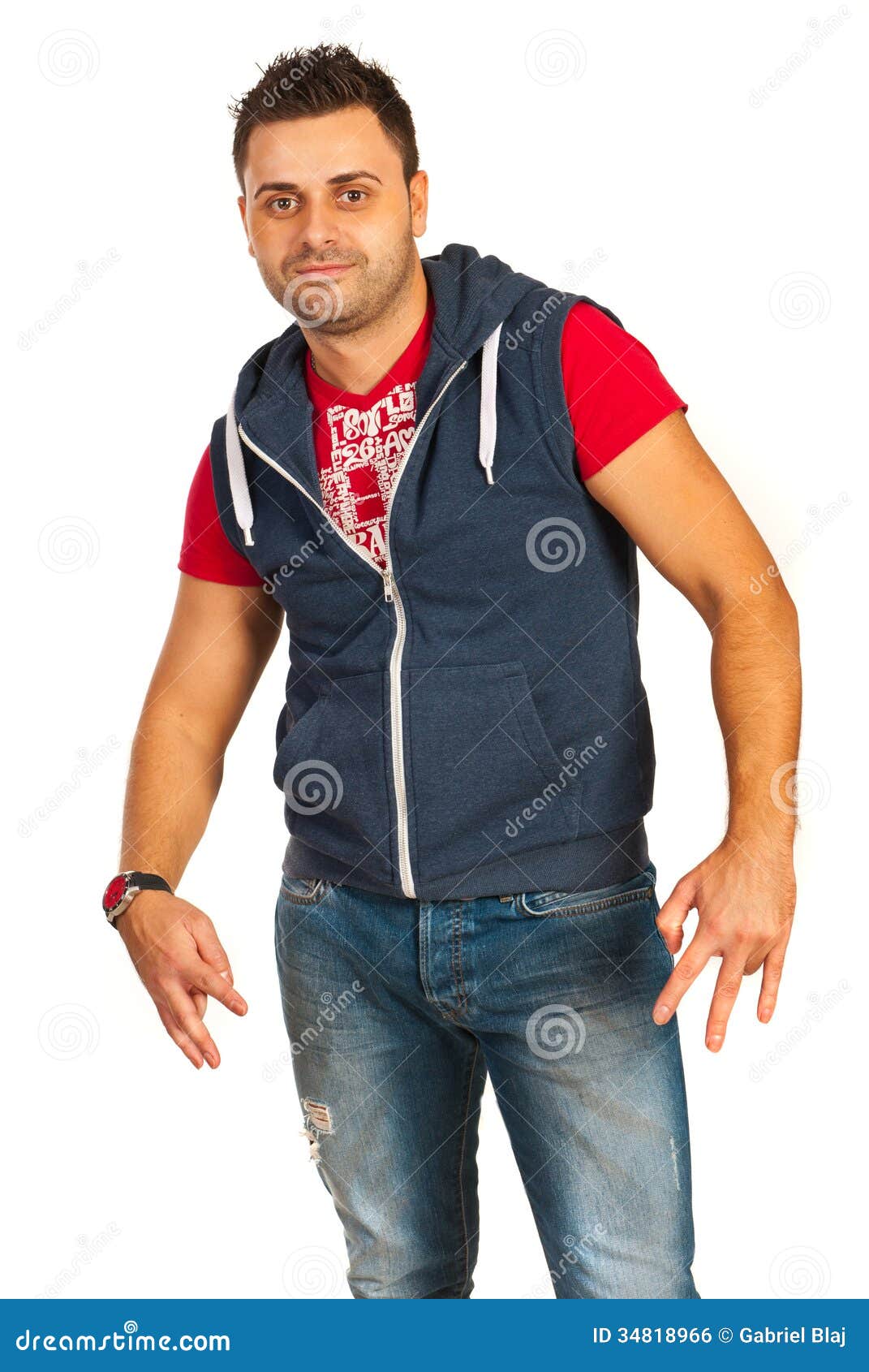 Trendy guy stock photo. Image of full, confidence, adult - 34818966