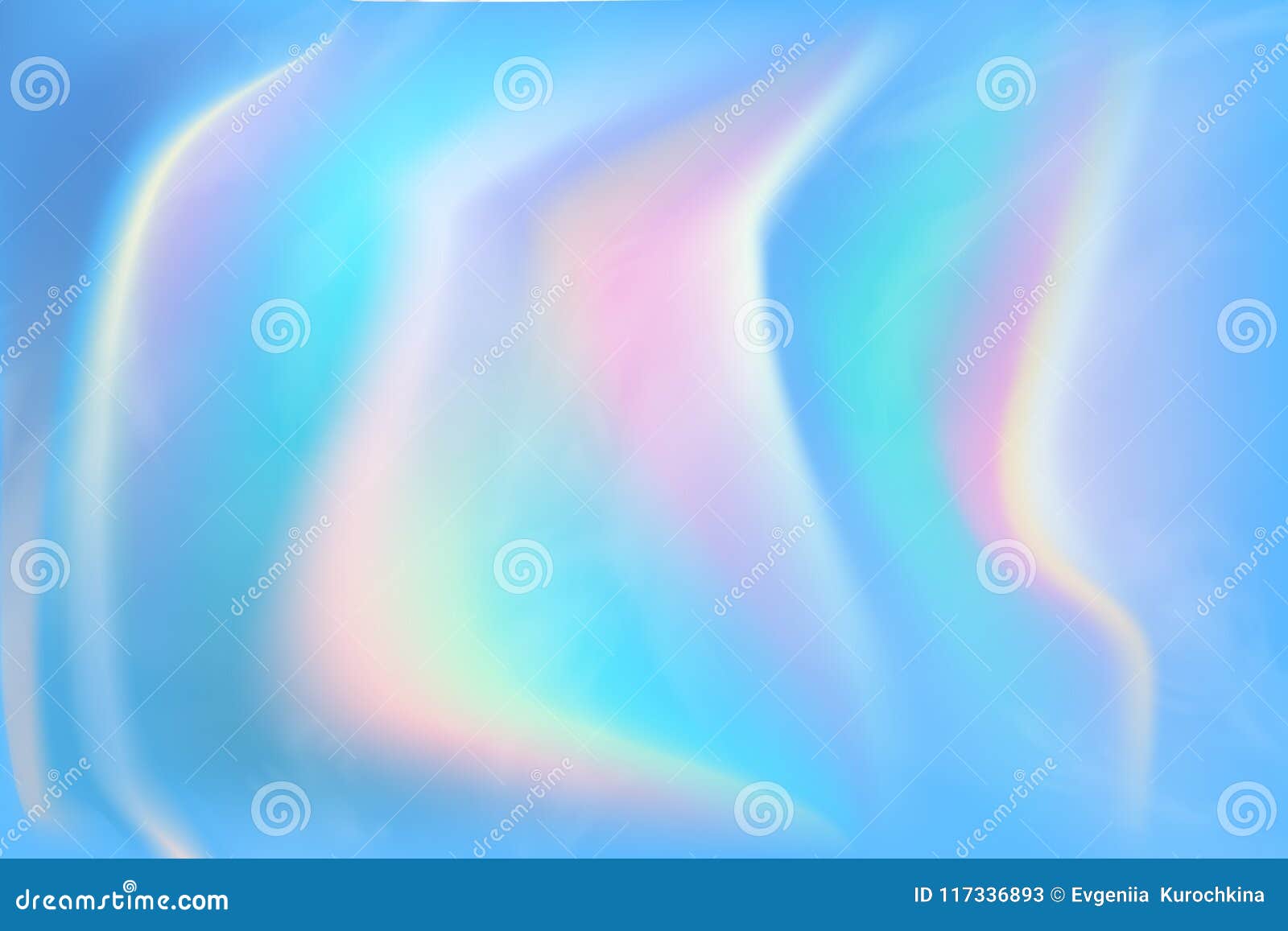Trendy Holographic Abstract Background With Gradient Mesh. Iridescent ...