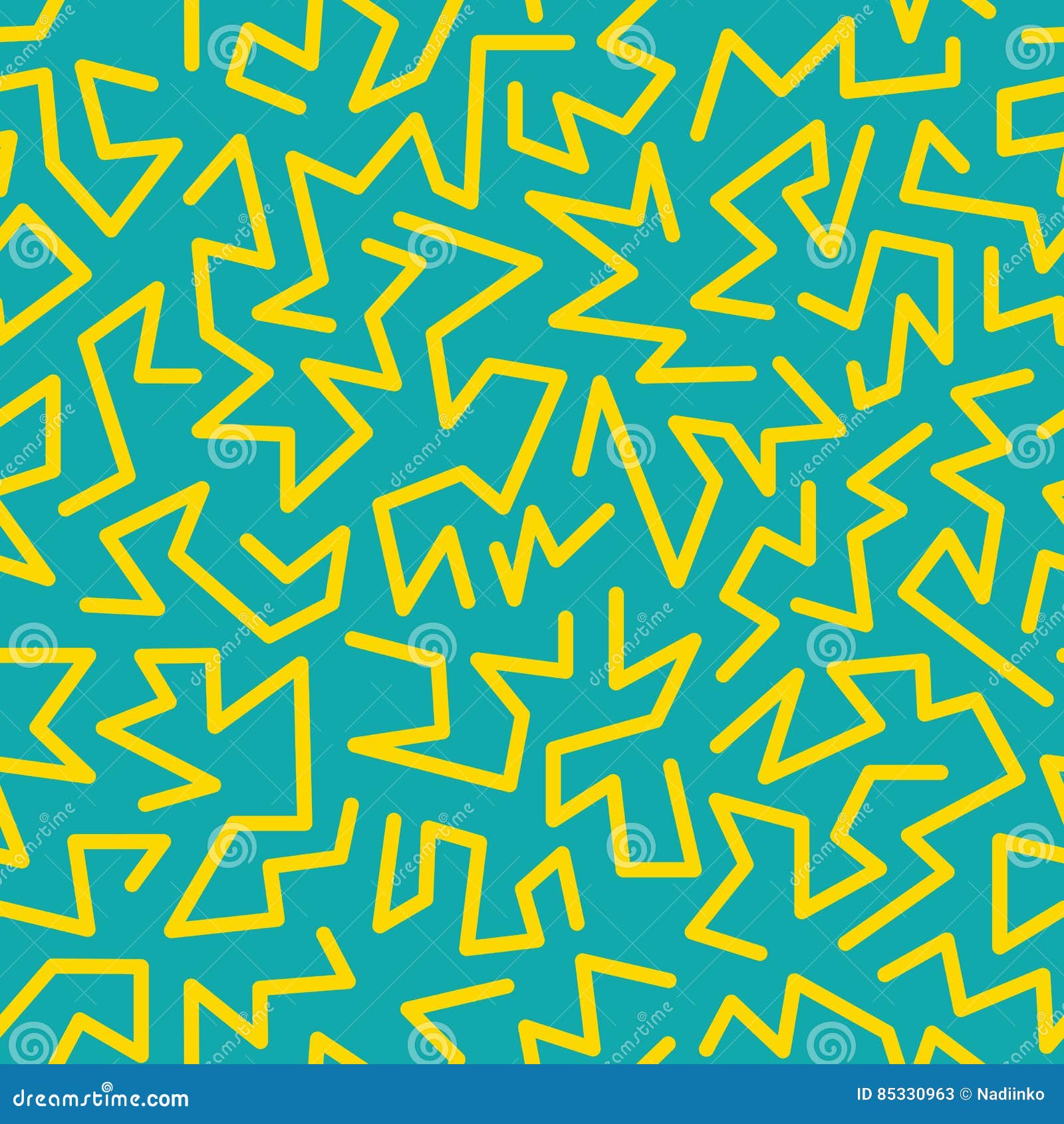 Trendy Memphis Style Seamless Pattern Inspired by 80s, 90s Retro ... Trendy Memphis Style Seamless Pattern Inspired by 80s, 90s Retro ...