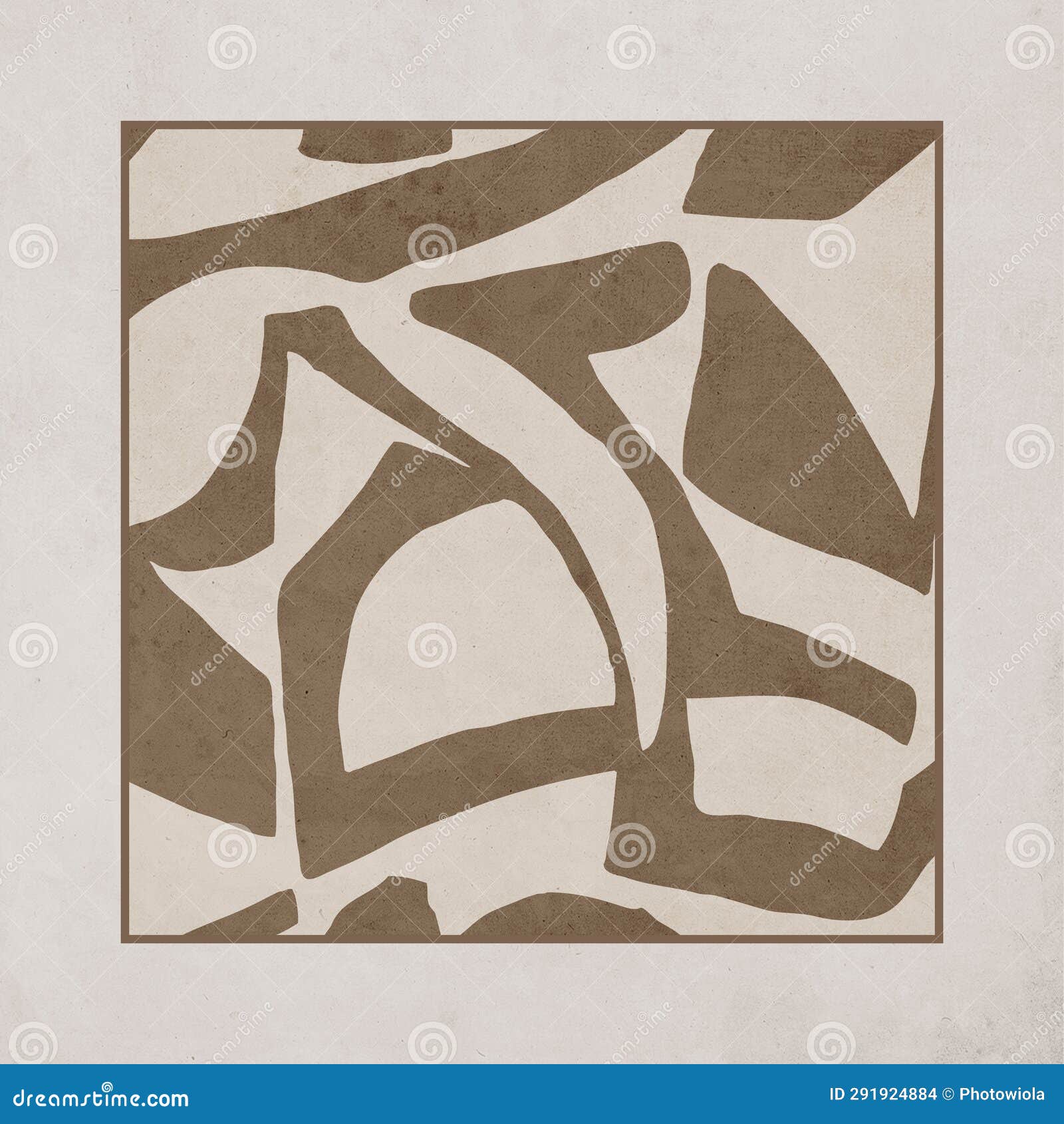 Trendy Minimalist Illustration. Printable Pattern for Wall Decorations ...