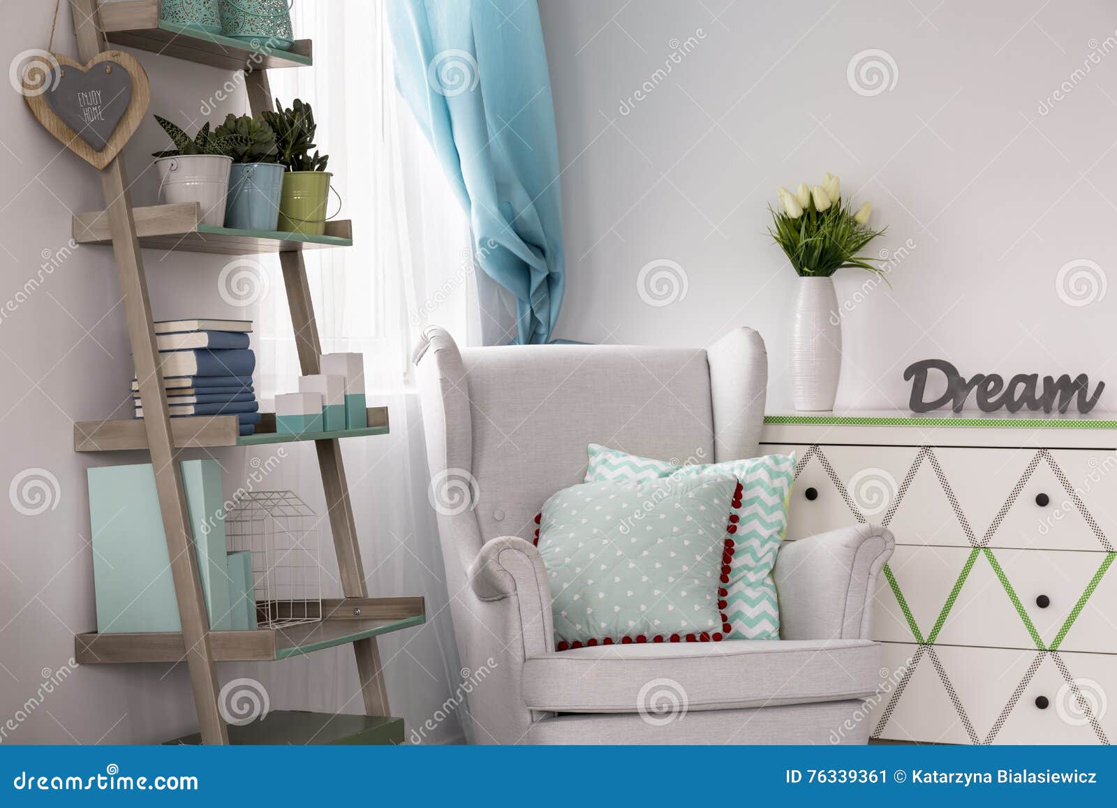 Trendy mint color stock image. Image of room, mint, female - 76339361