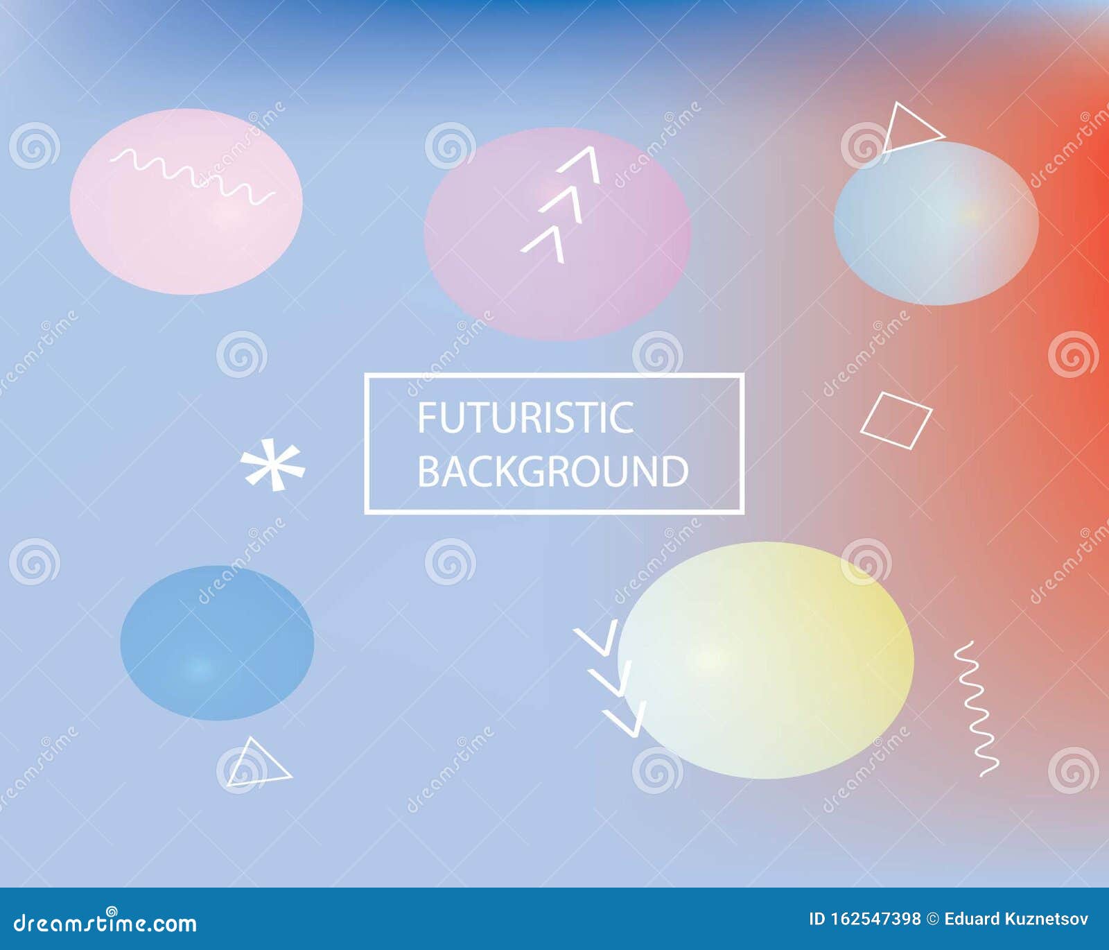 Trendy Modern Abstract Background Stock Illustration - Illustration of ...