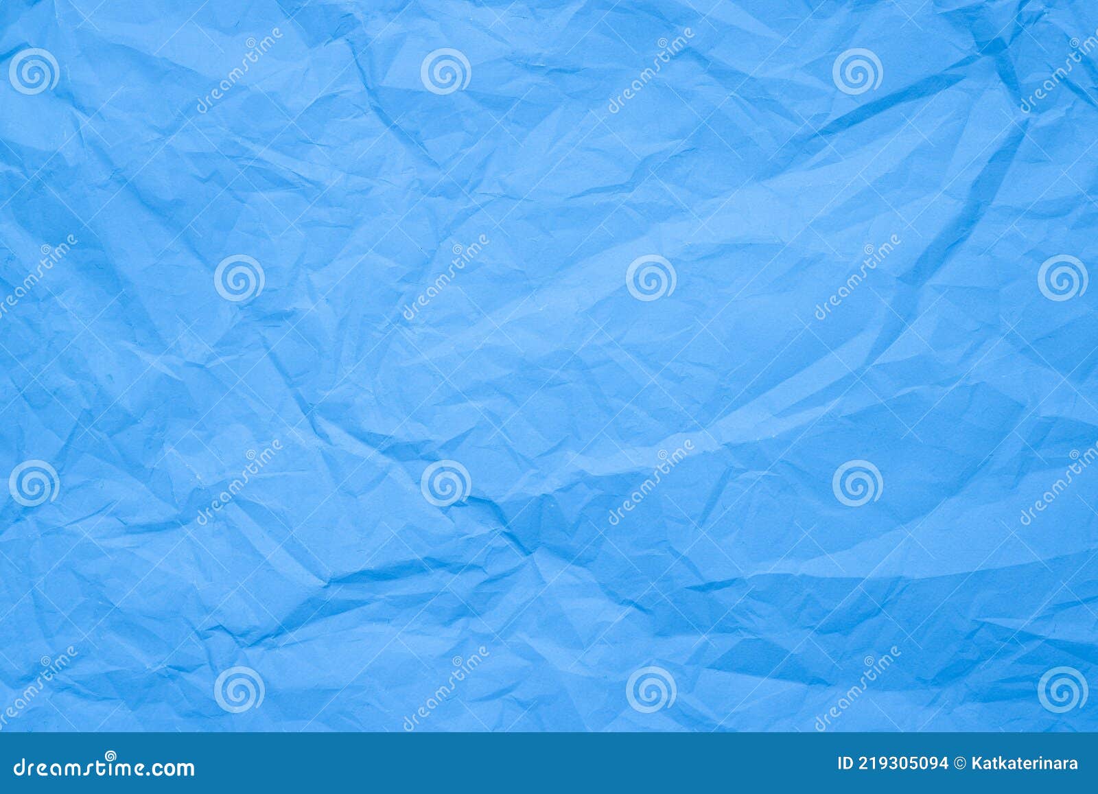 Trendy Paper Texture. Crumpled Paper in Light Blue Color Stock Photo ...