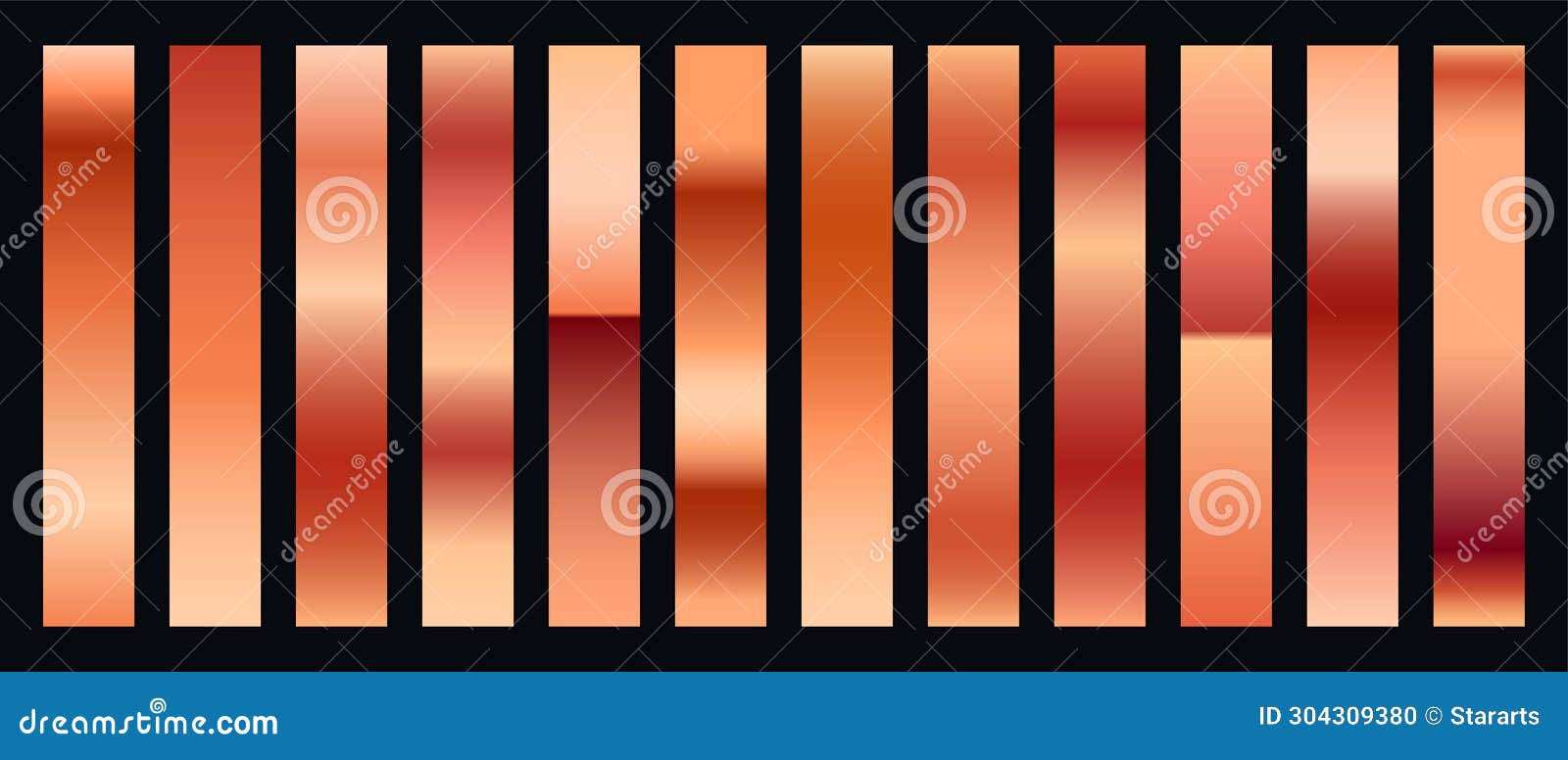 Trendy Peach Color Gradient Palette Background for Web App Backdrop ...