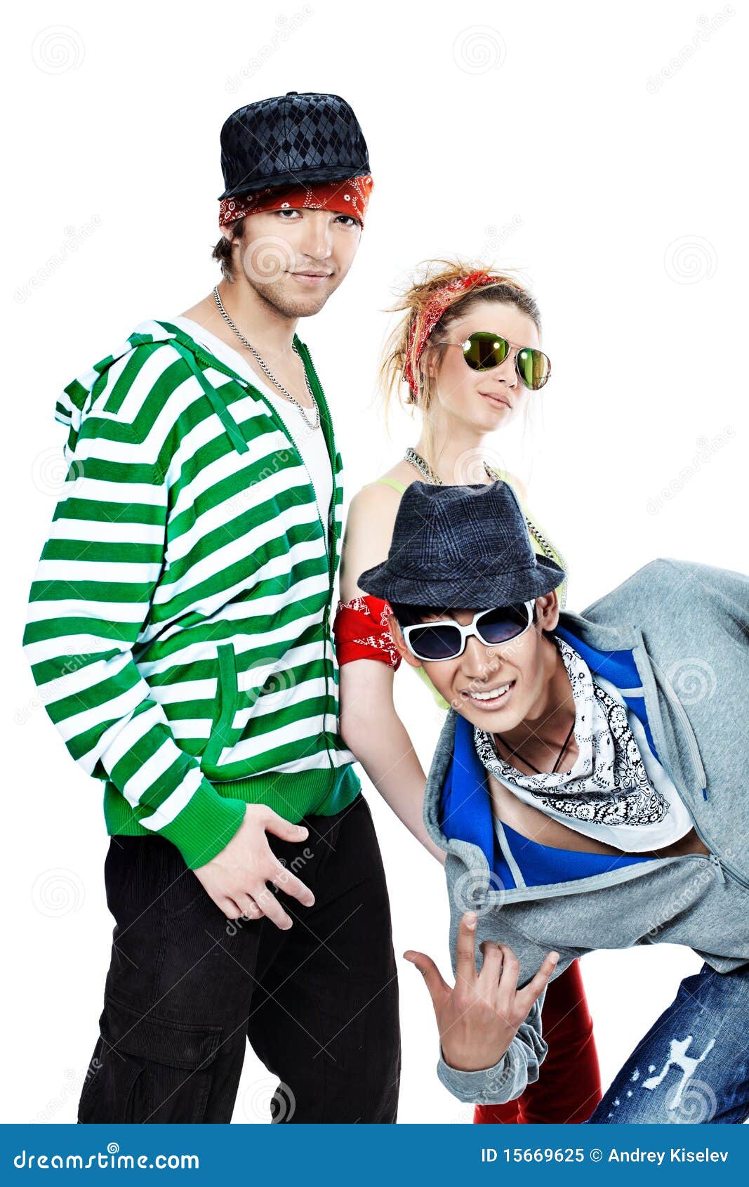 Trendy people stock image. Image of funky, friends, attractive - 15669625