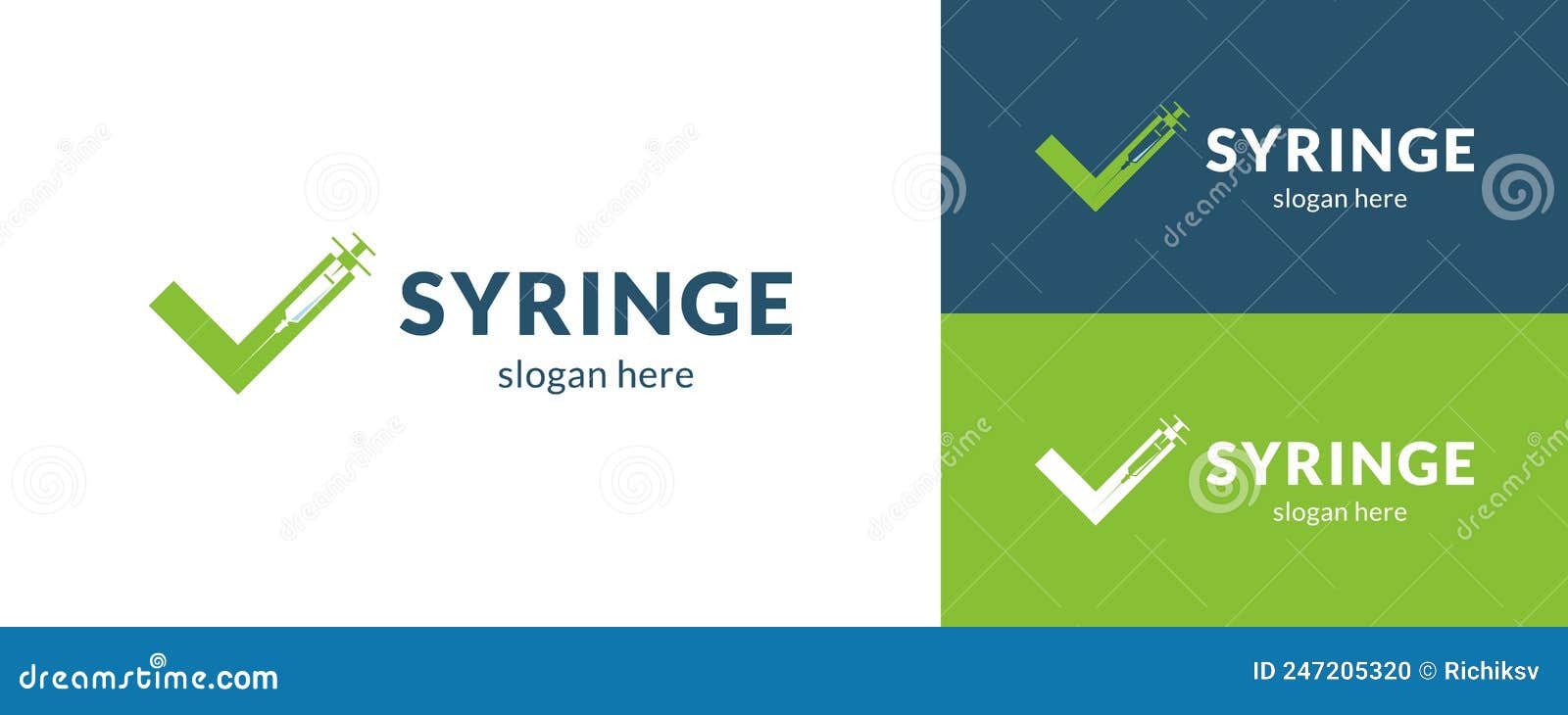 Trendy syringe logo stock illustration. Illustration of injecting ...