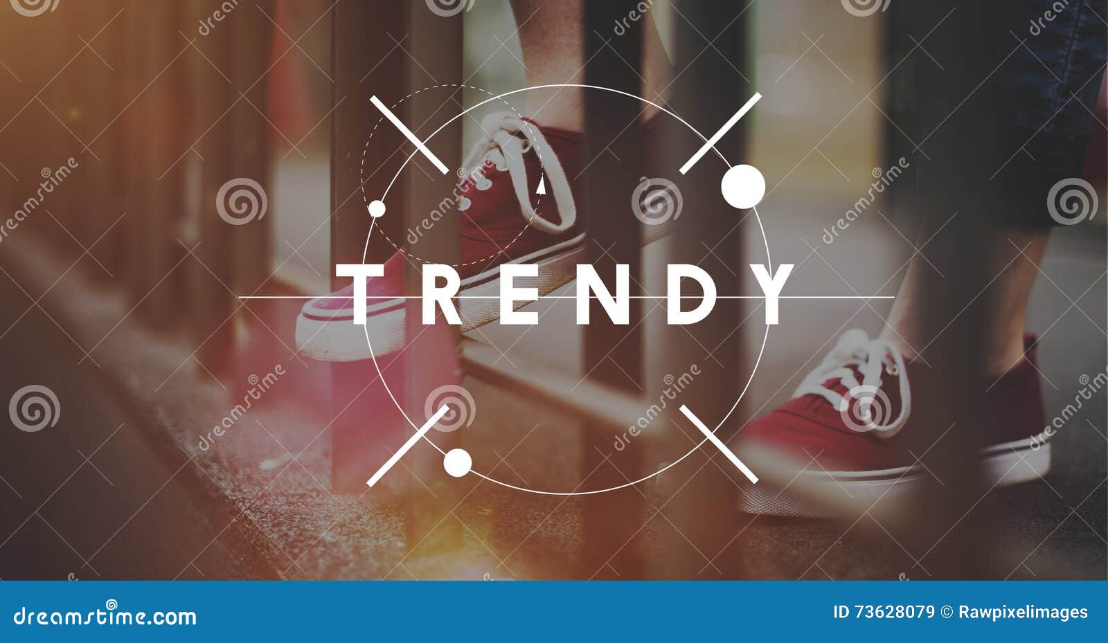 Trendy Trends Fashion Style Update Concept Stock Image - Image of ...