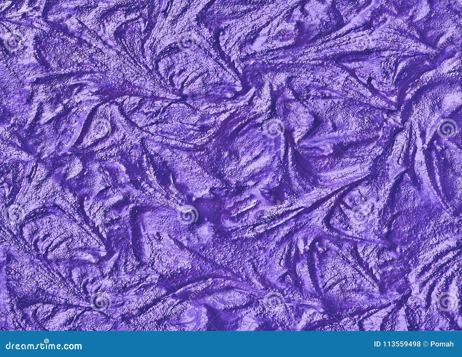 Trendy Ultra Violet Liquid Metal Texture for Background. Stock Photo ...