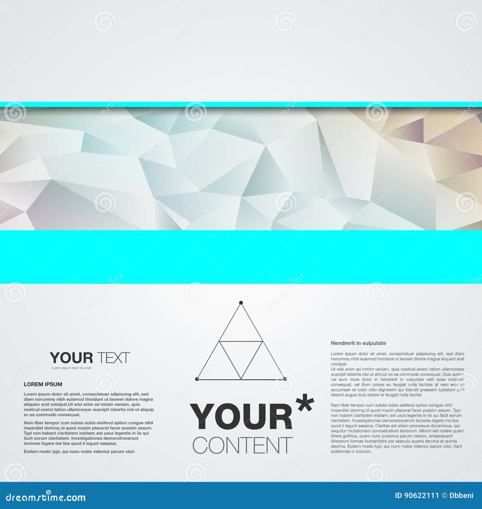 Trendy Vector Design stock vector. Illustration of geometric - 90622111