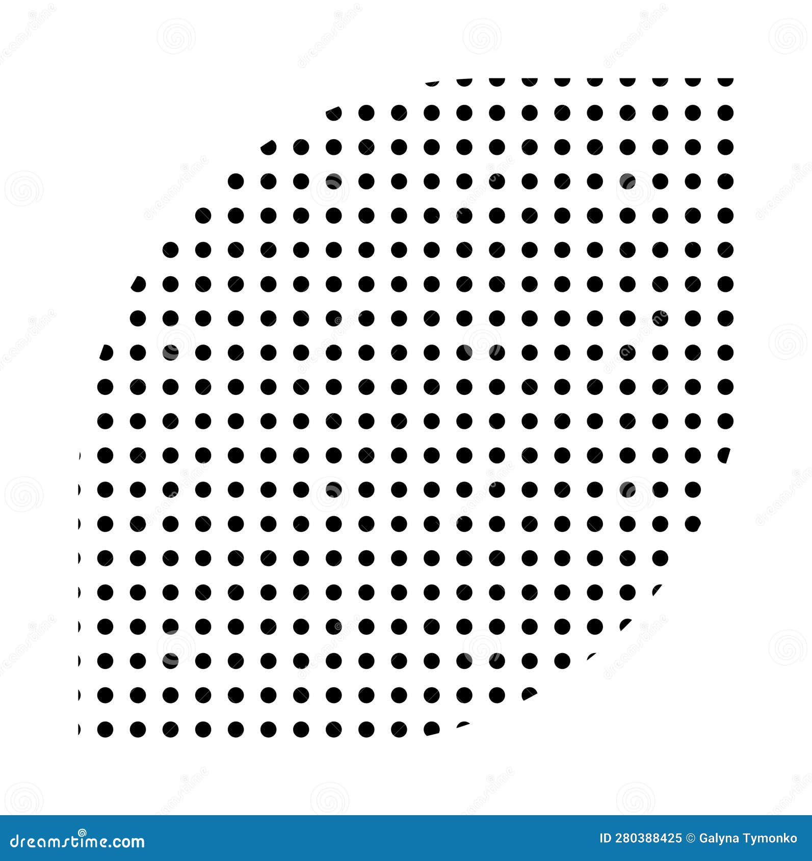 Trendy Vector Minimalist Geometric Basic Dots Element. Shape Abstract ...