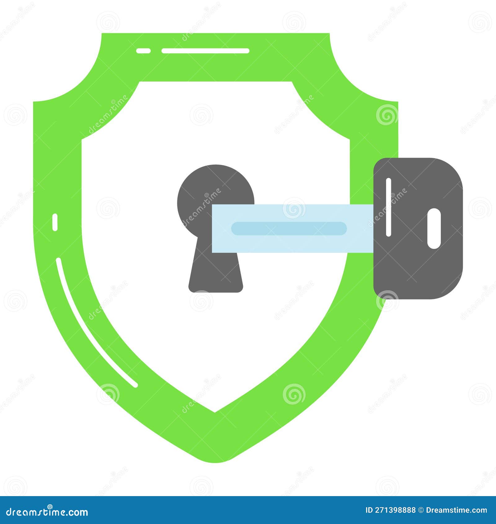 Trendy Vector of Security Key, Editable Icon Easy To Use Stock Vector ...