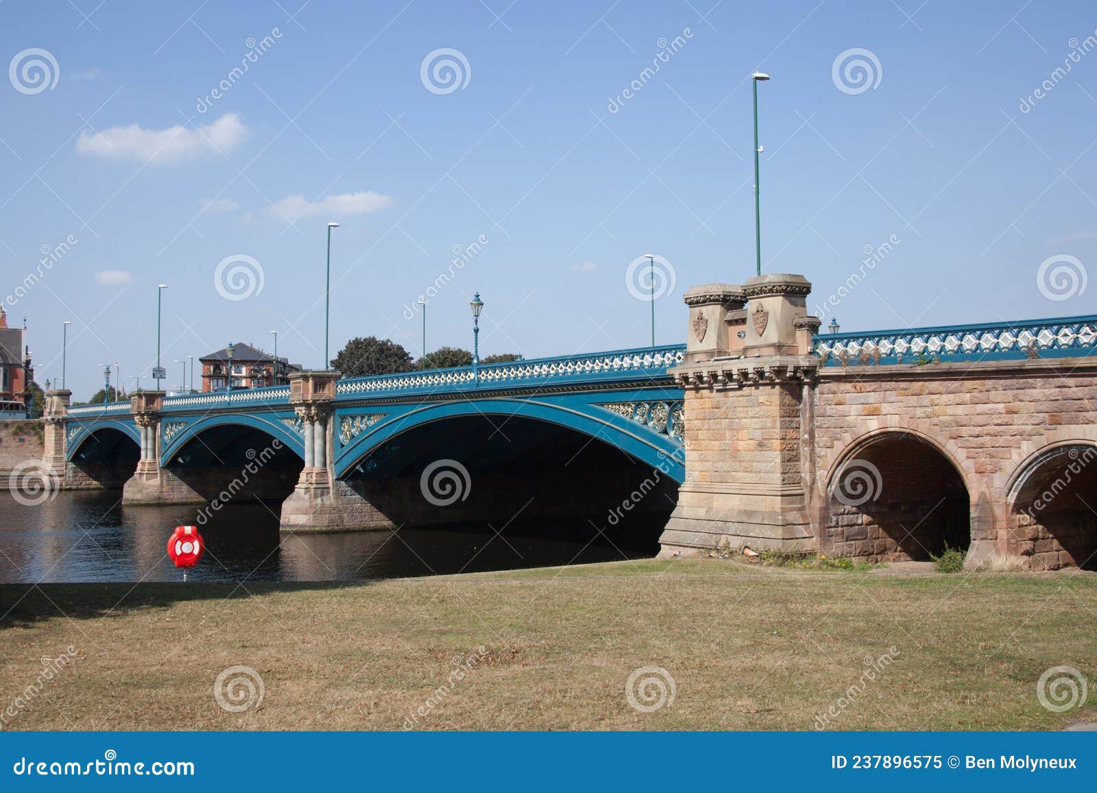 Trent Bridge Over the River Trent in Nottingham in the UK Editorial ...