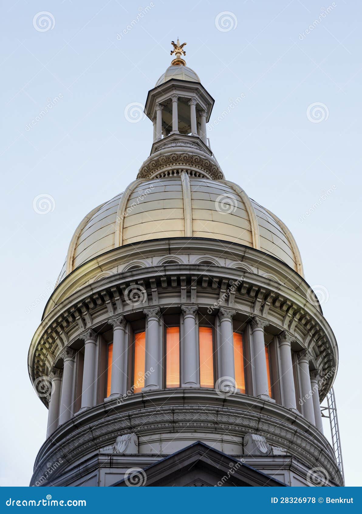 Trenton, New Jersey - State Capitol Building Stock Photo - Image of ...