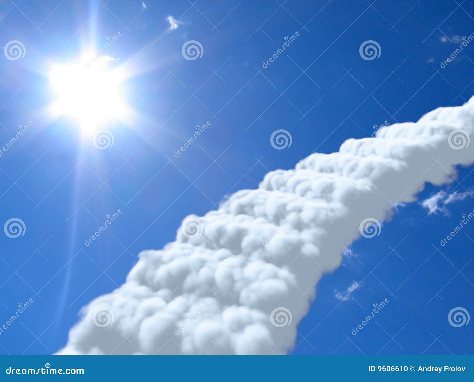 Treppen im Himmel stockfoto. Bild von treppenhaus, aufstieg - 9606610